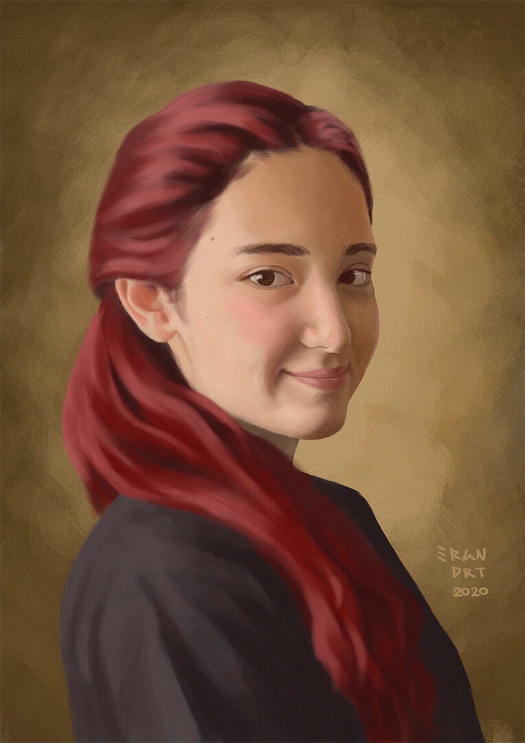 ArtStation - MJ Portrait