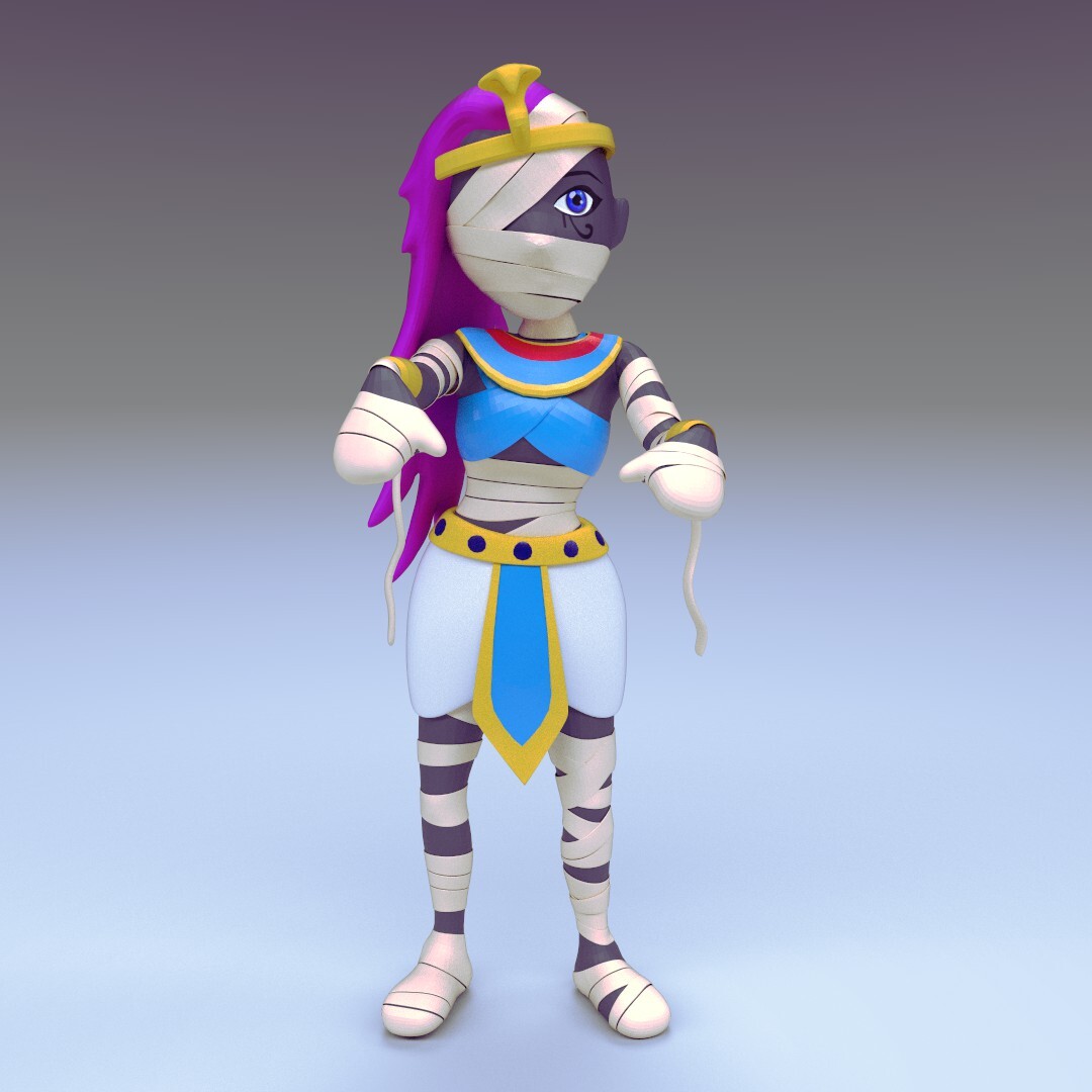 ArtStation - Monster Madness | Sapphire Character