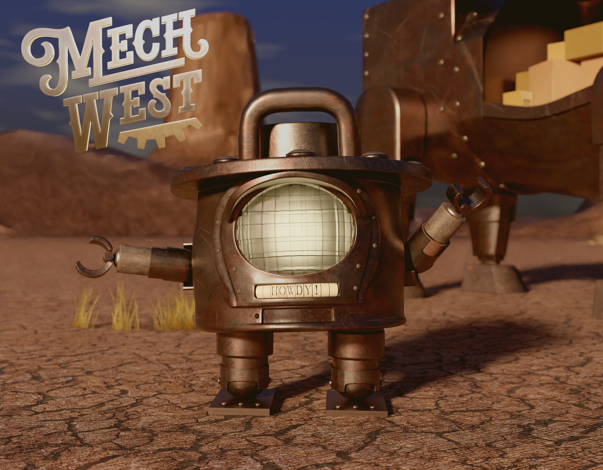 ArtStation - MechWest Fan Art