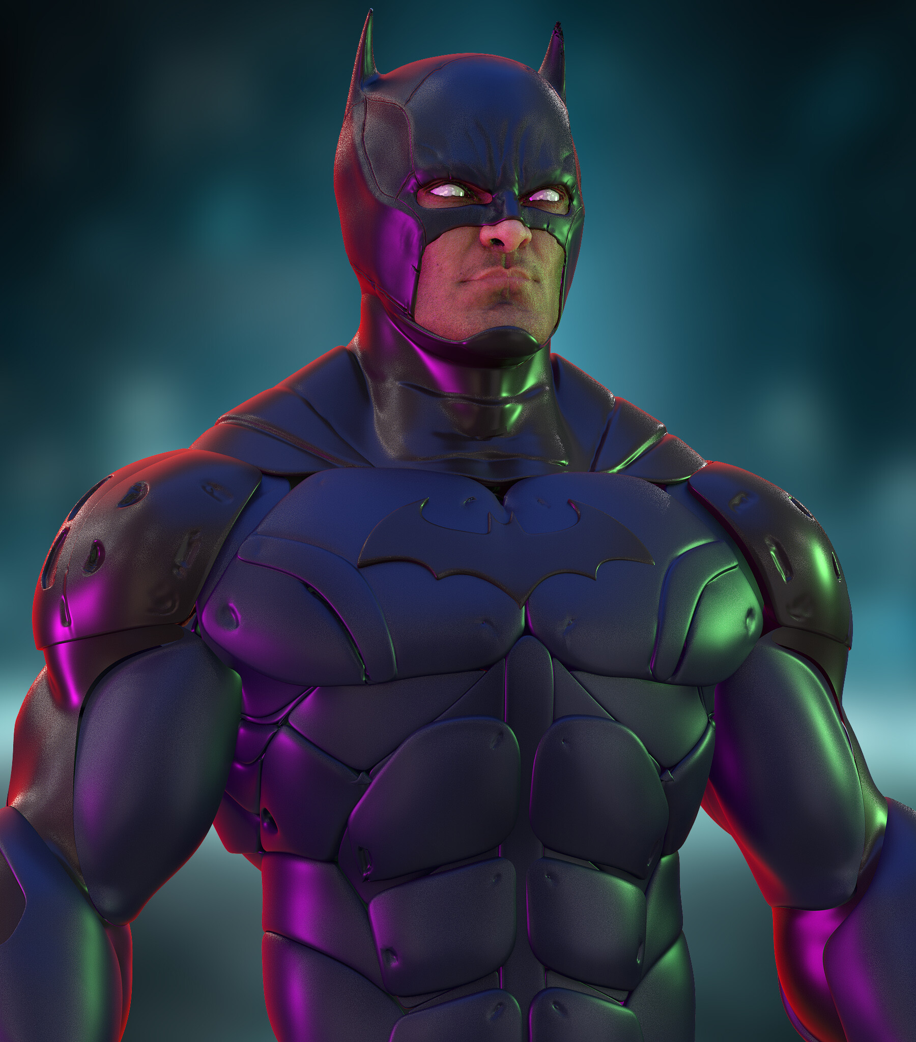 ArtStation - Batman hardsurface Armor