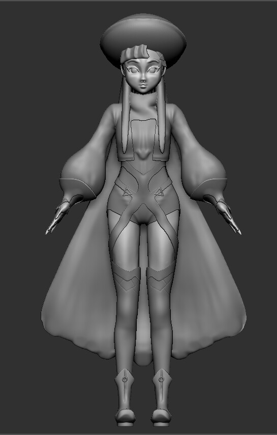 ArtStation - escultura 3d (Teeri AOV)