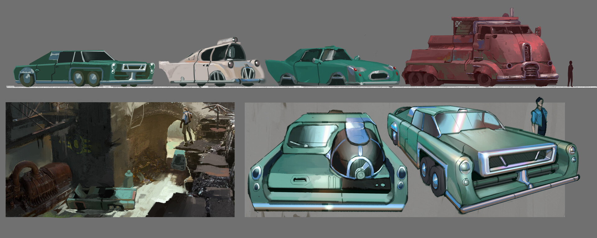 Cameron Slade - Fallout Concept art fan project