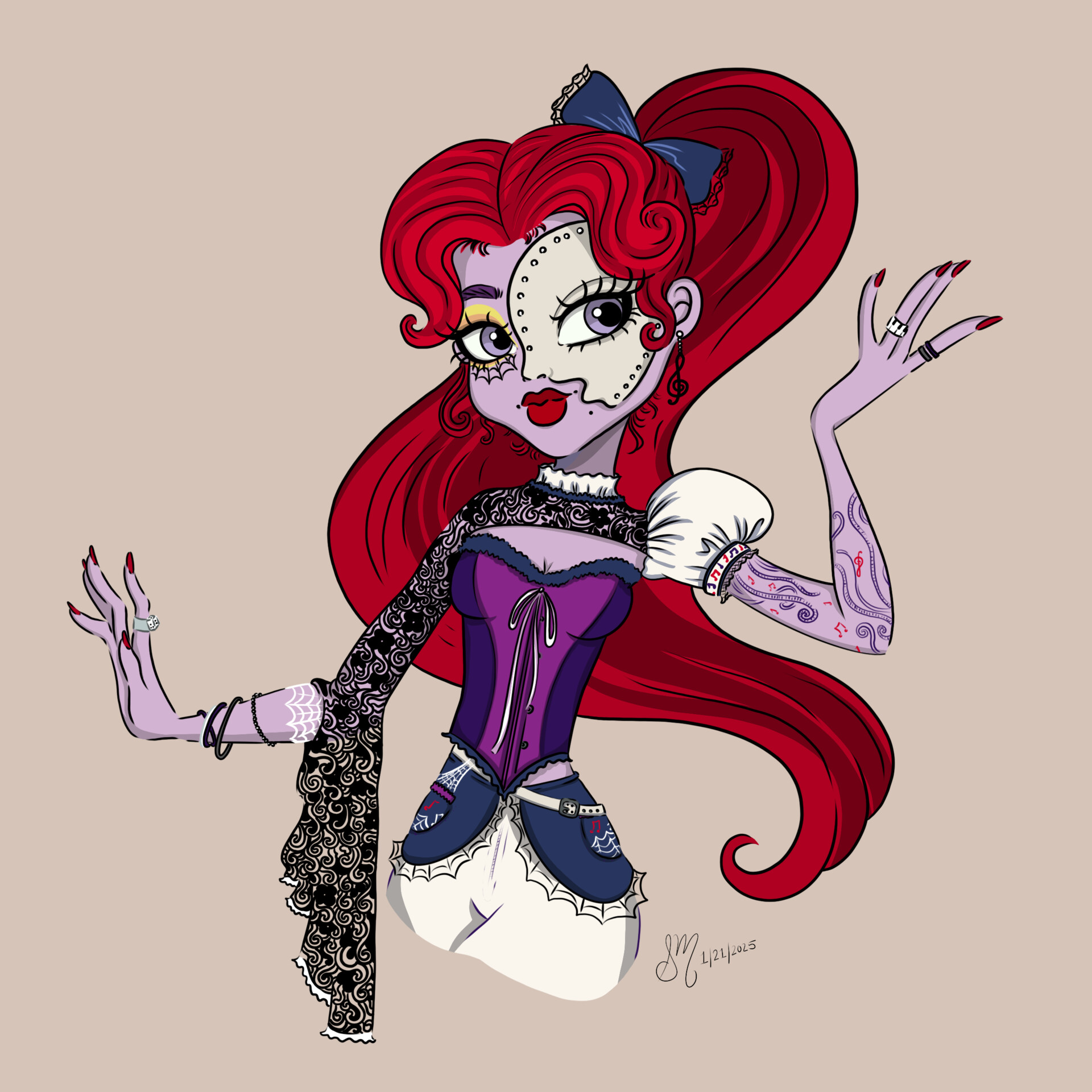 ArtStation - Custom Character Design Operetta MH