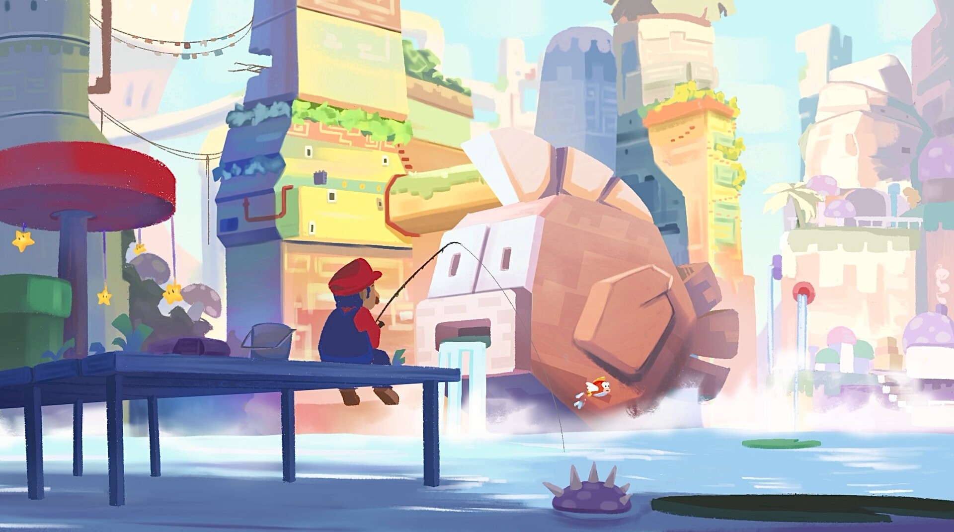 ArtStation - Mario Concept Art