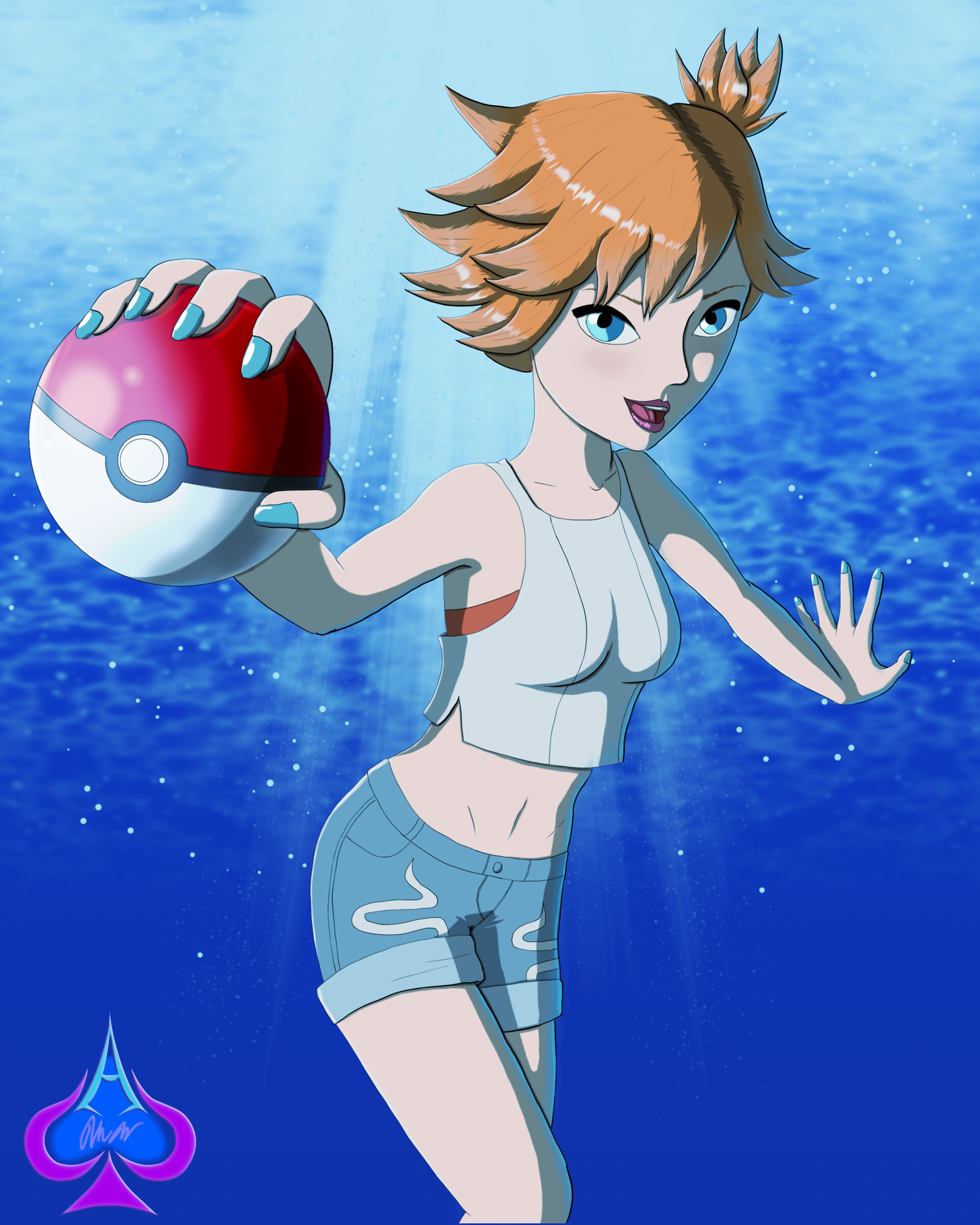 ArtStation - Misty Fan Art 2025 Re-Draw