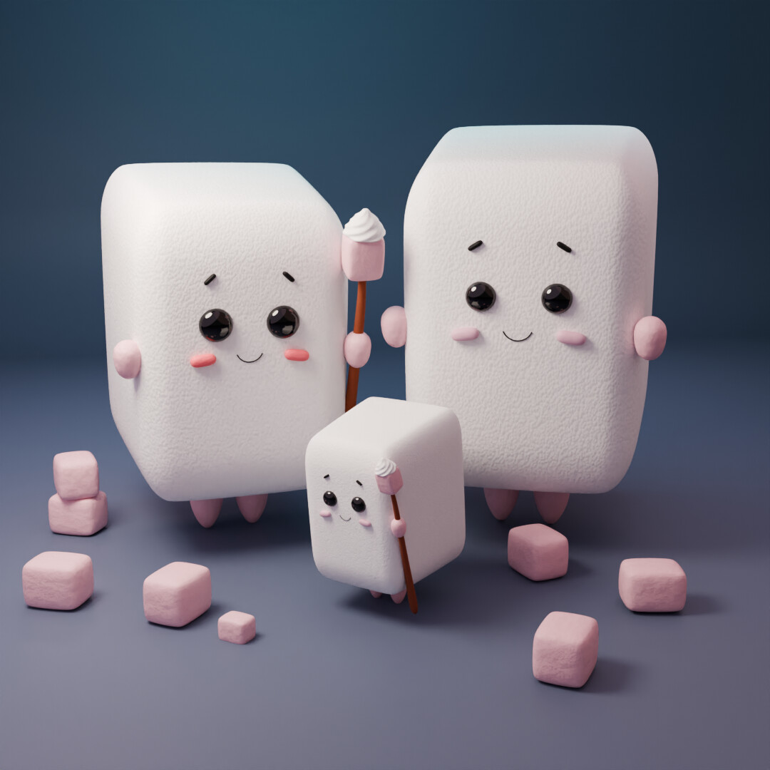 ArtStation - The Marshmallow Bunch
