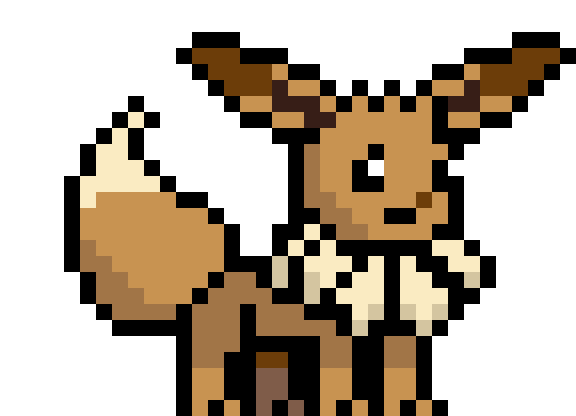 eevee pixel art