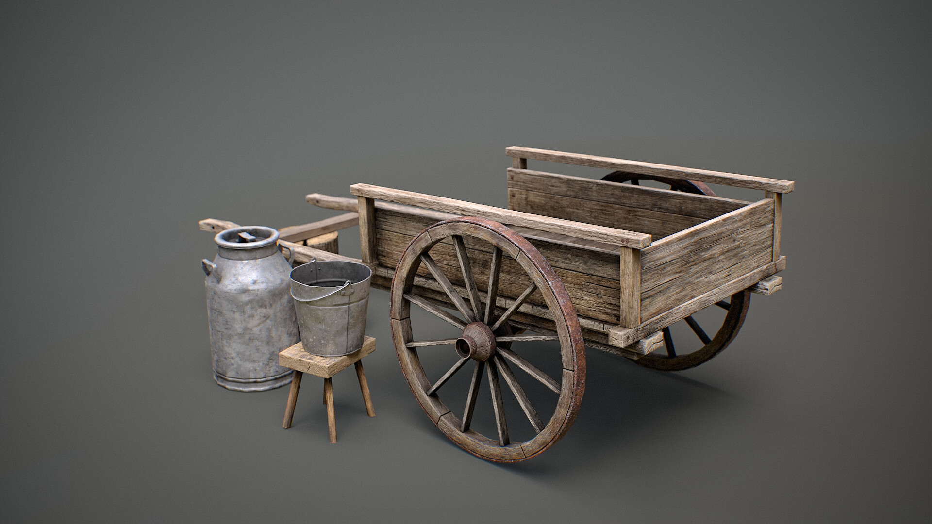 hsn-re - Wooden Cart