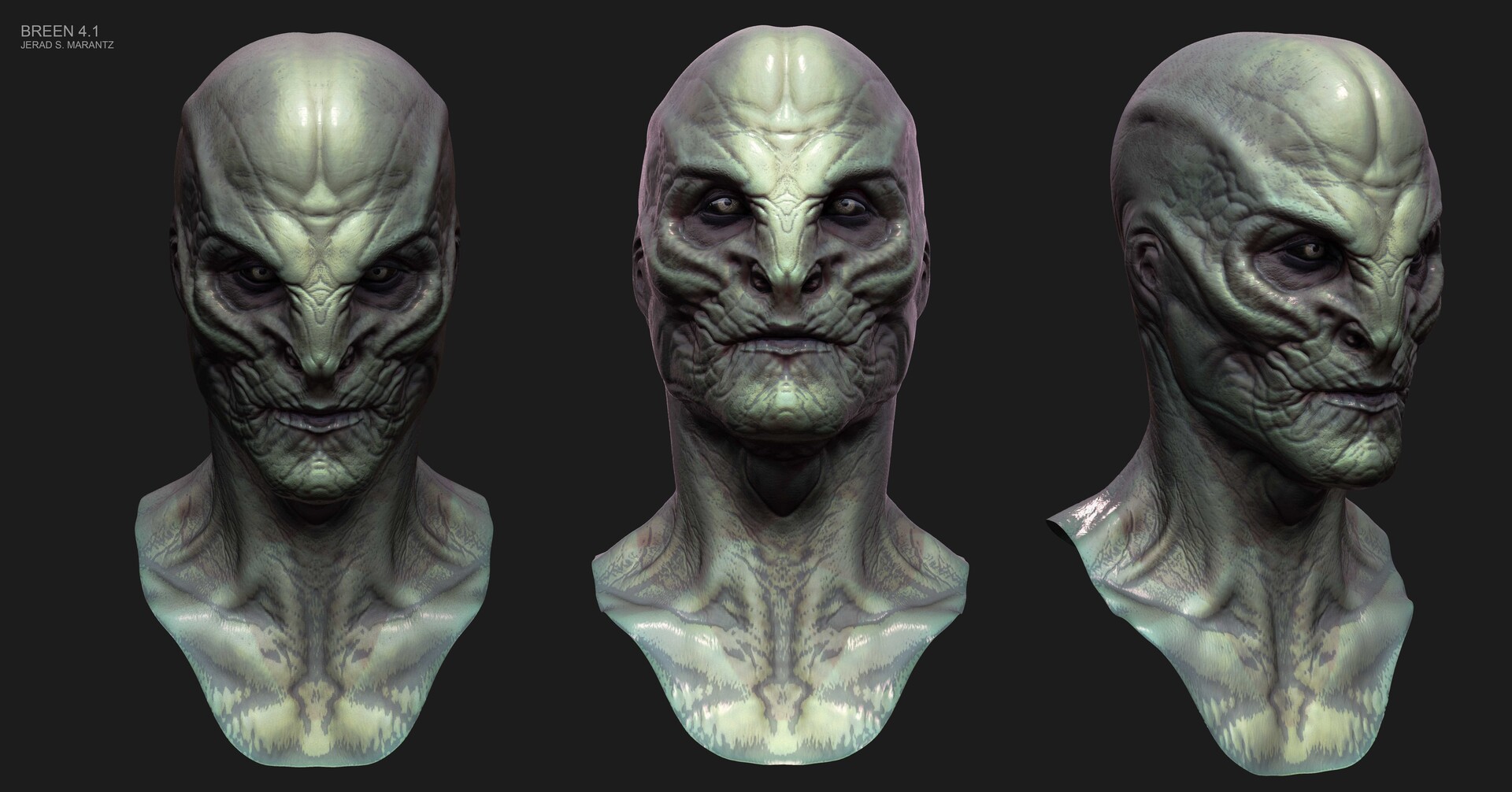 ArtStation - Star Trek Discovery: Breen Designs