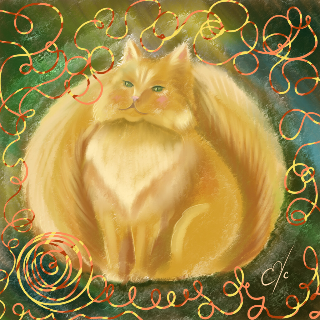 ArtStation - The favorite cat