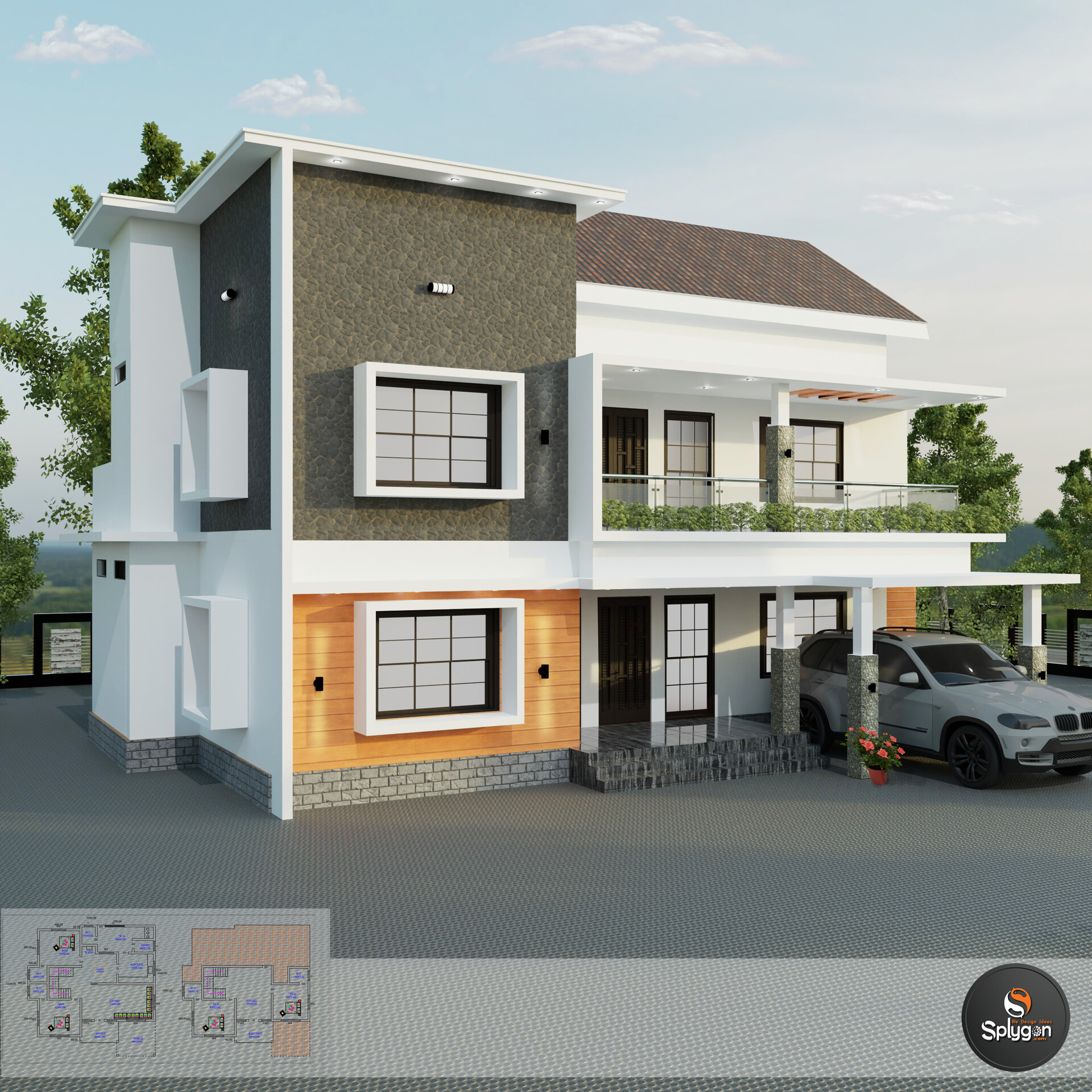 ArtStation - Architecture 3d Elevations-7