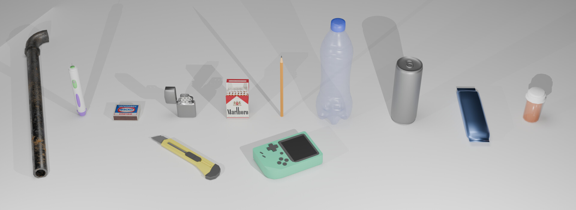 ArtStation - game props