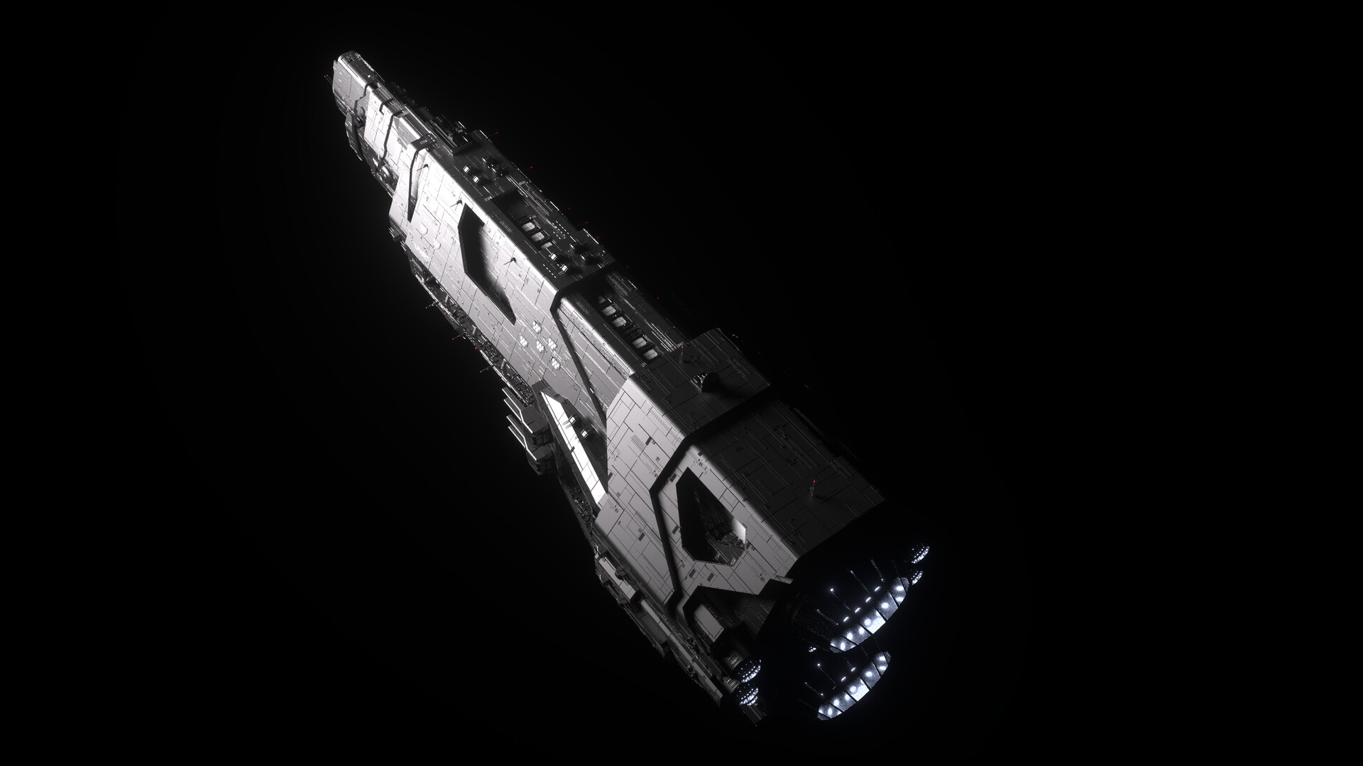 ArtStation - UNSC Autumn Class Capital Ship