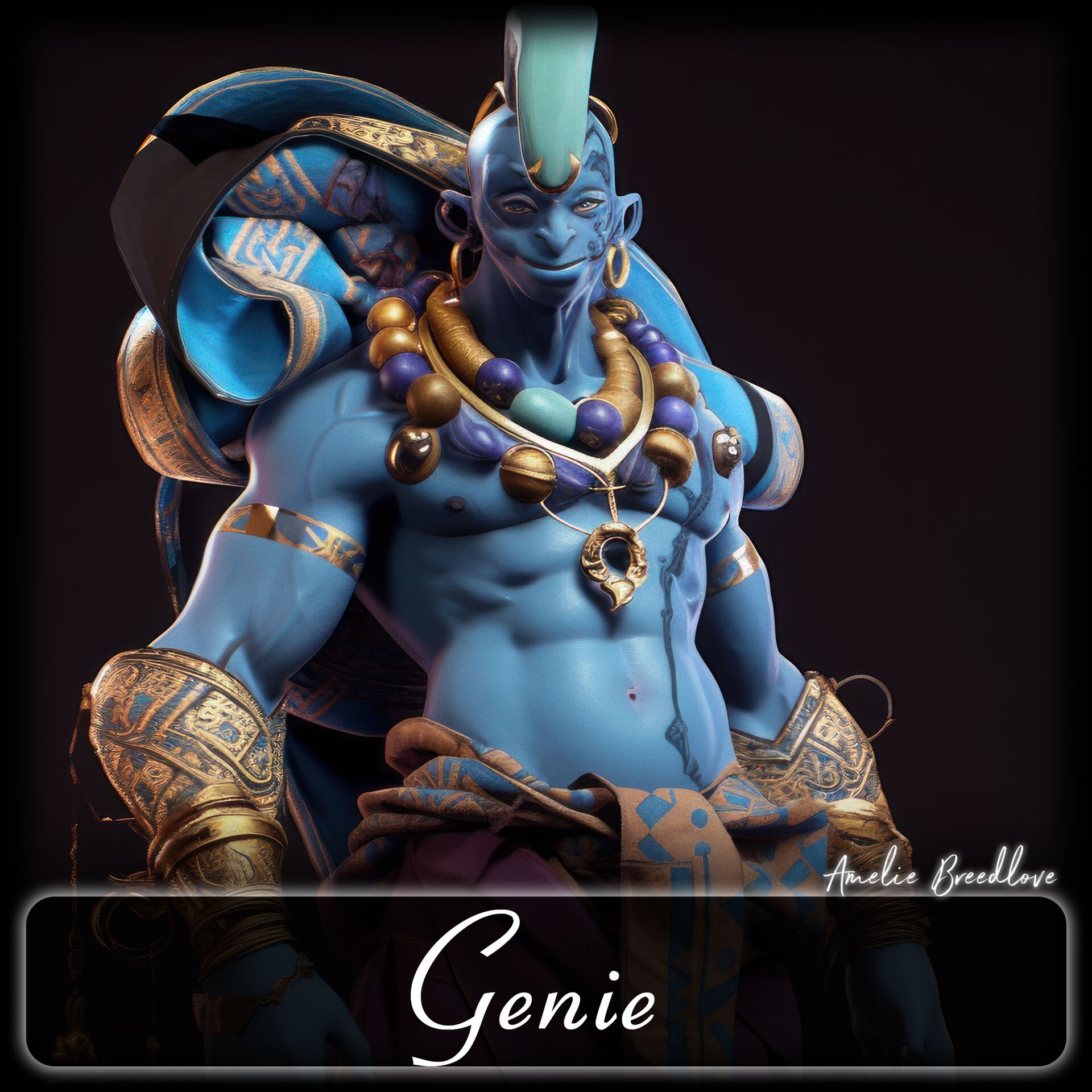 ArtStation - 210 Genie Reference Pack | 4K | v.9