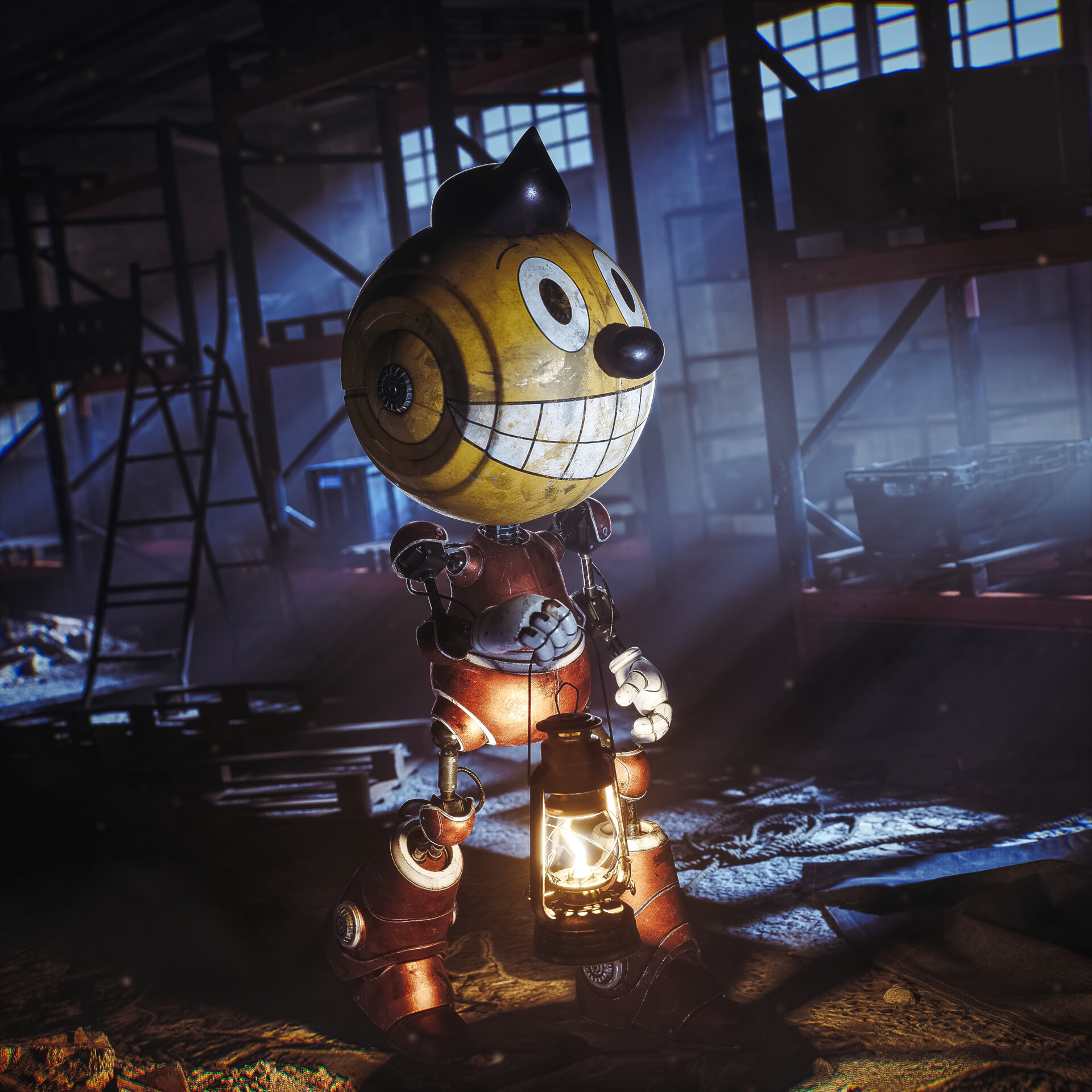 ArtStation - The Electric State. Cosmo Character.