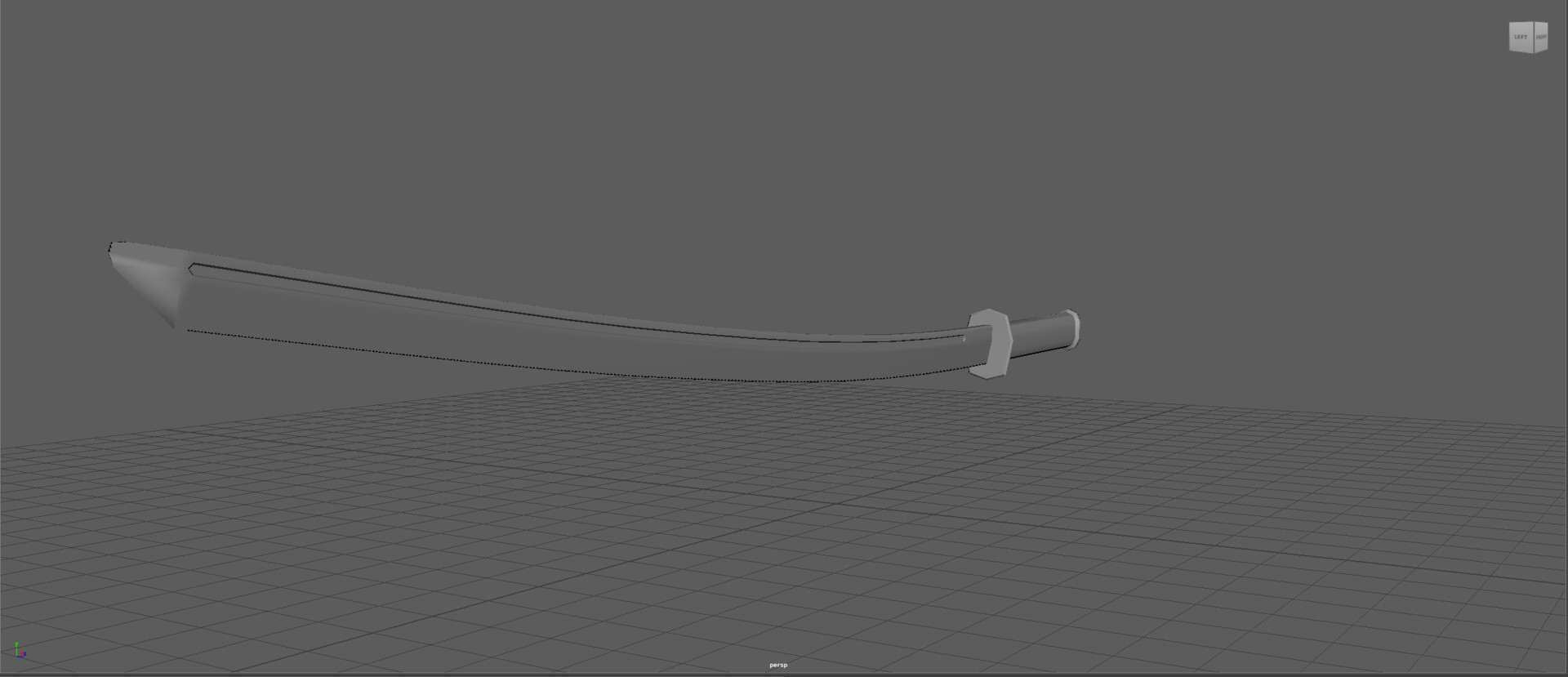 ArtStation - Basic Katana Model