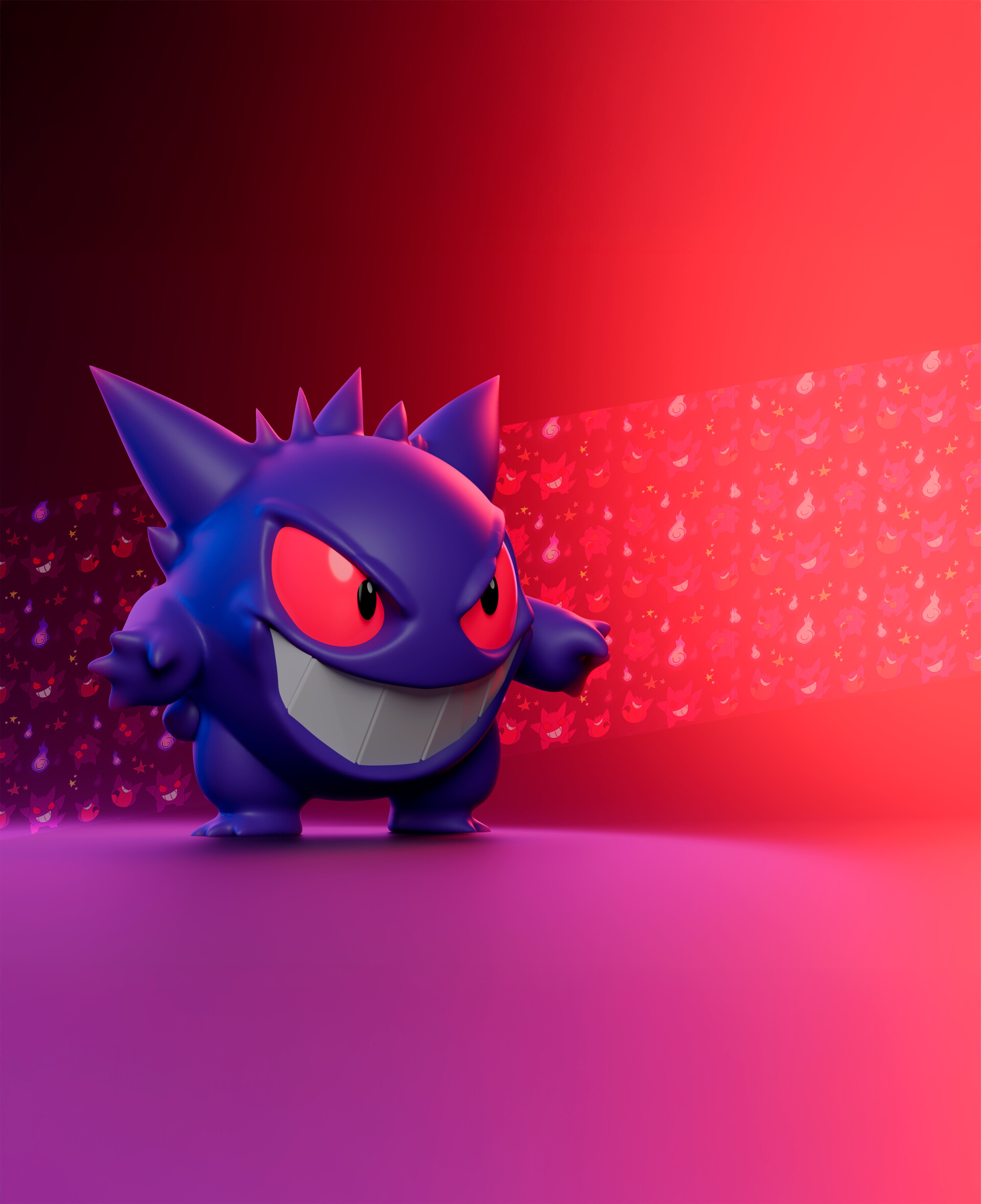 ArtStation - Mini Gengar - Blender