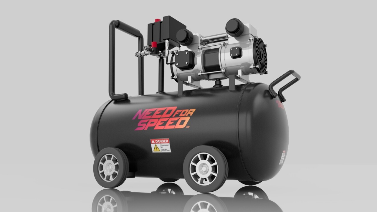 ArtStation - Air compressor