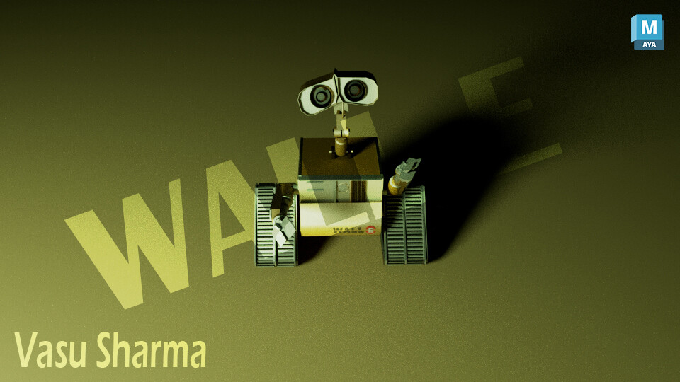 ArtStation - Wall E 3D Model