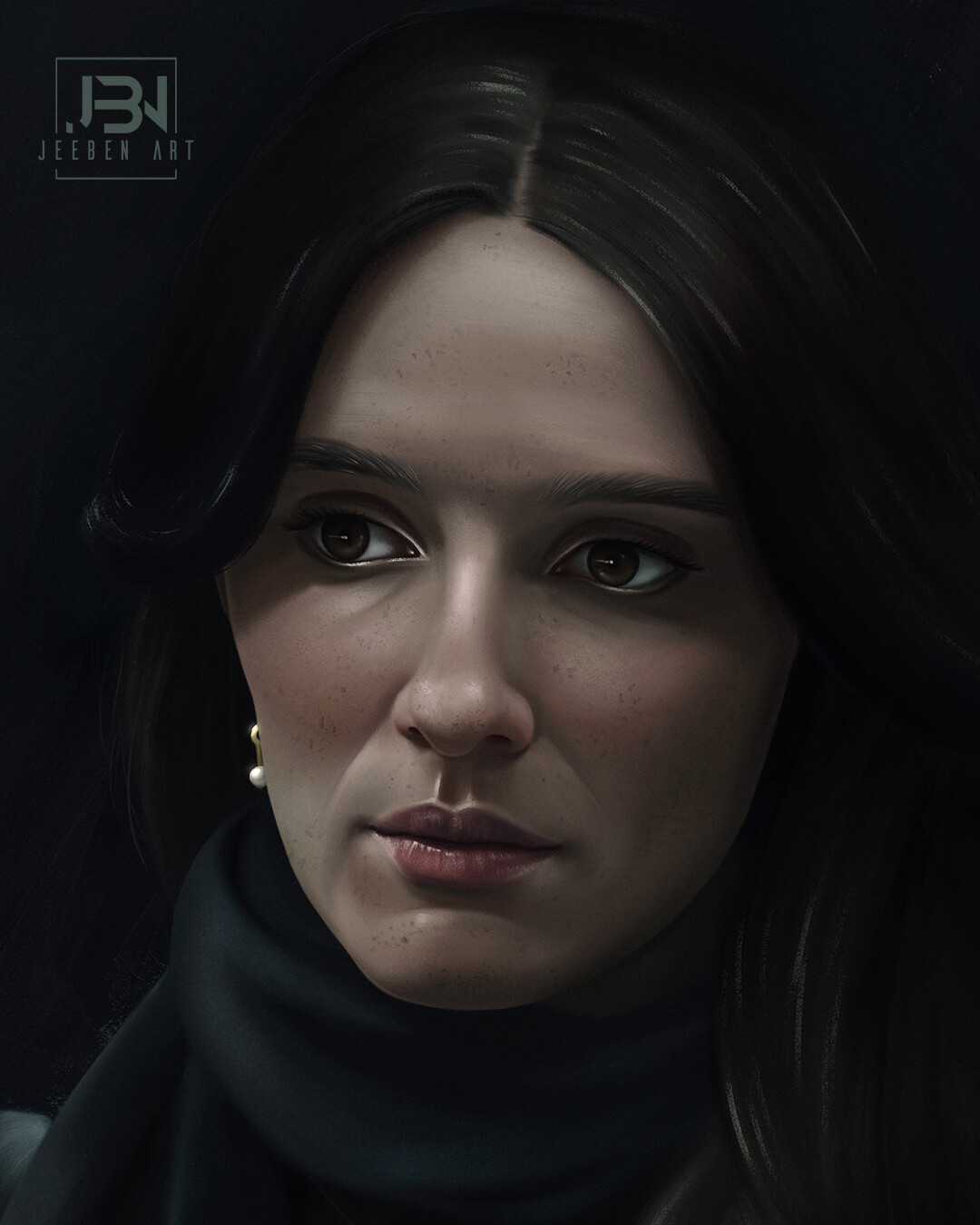 Jeeben Art - Juliette Gariépy Portrait