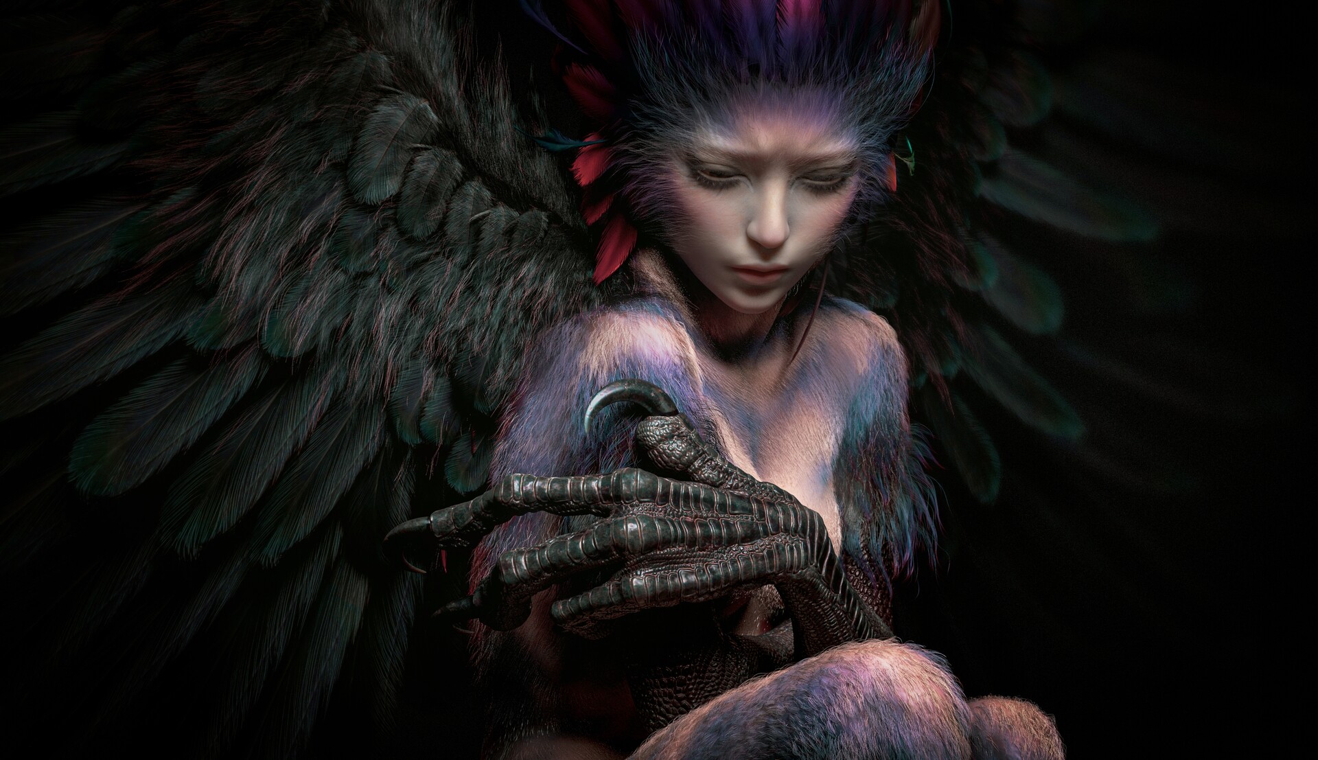 ArtStation - Feather Witch