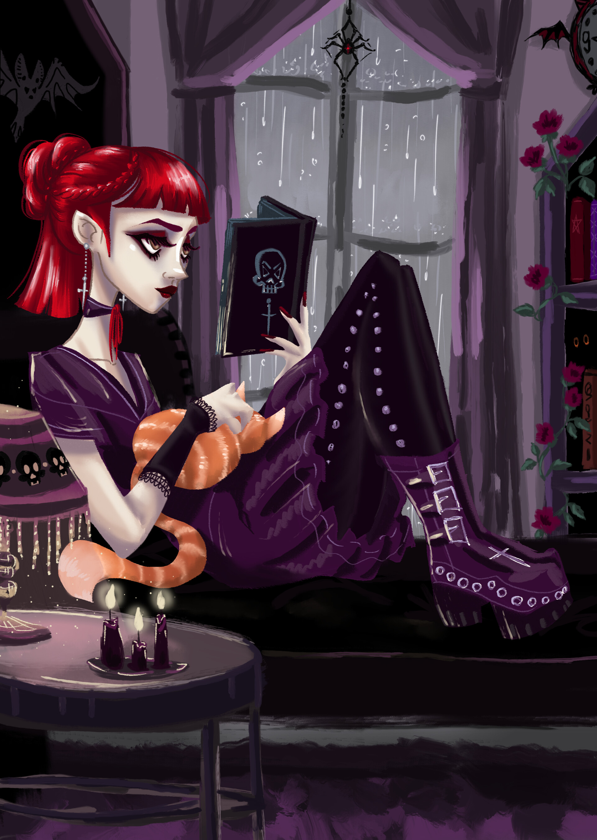 ArtStation - Goth Girl Argesha