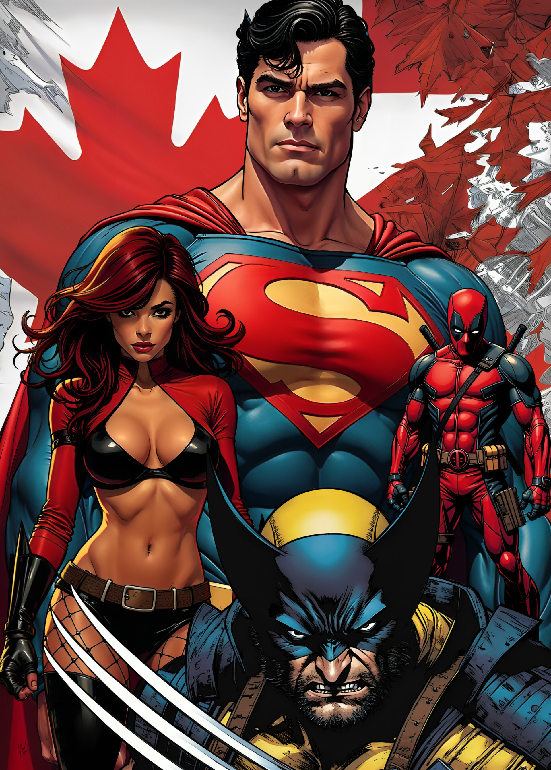 ArtStation - Canadian Heroes