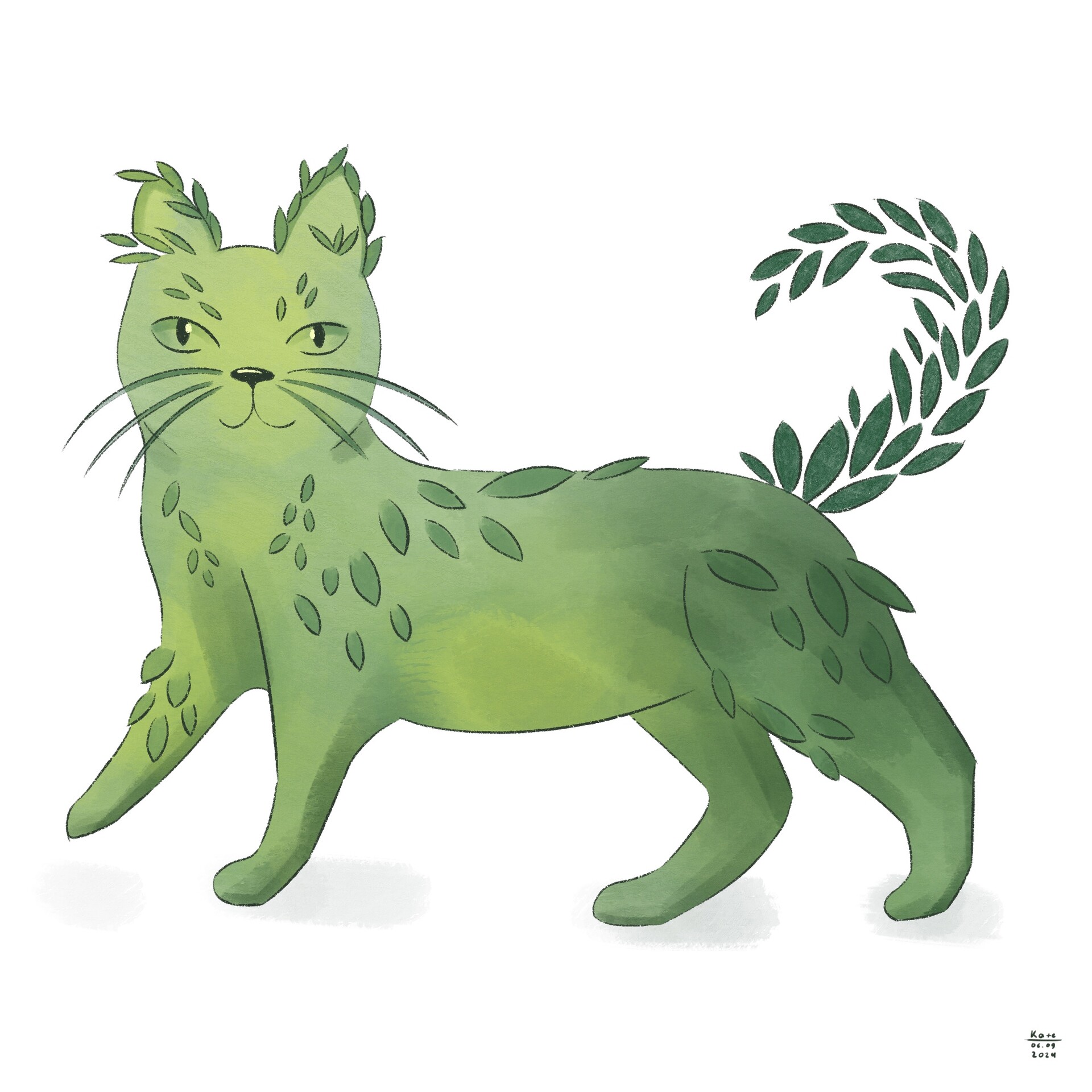 ArtStation - Cat plant