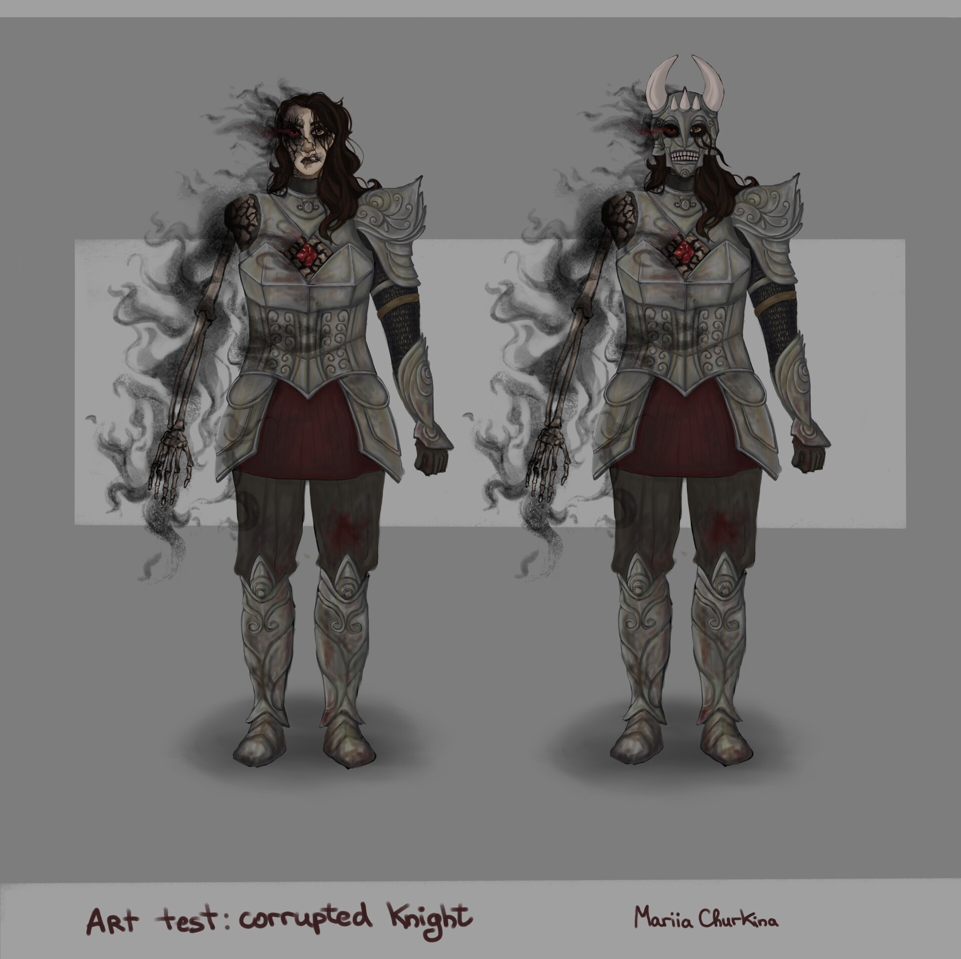 ArtStation - Corrupted Knight art test