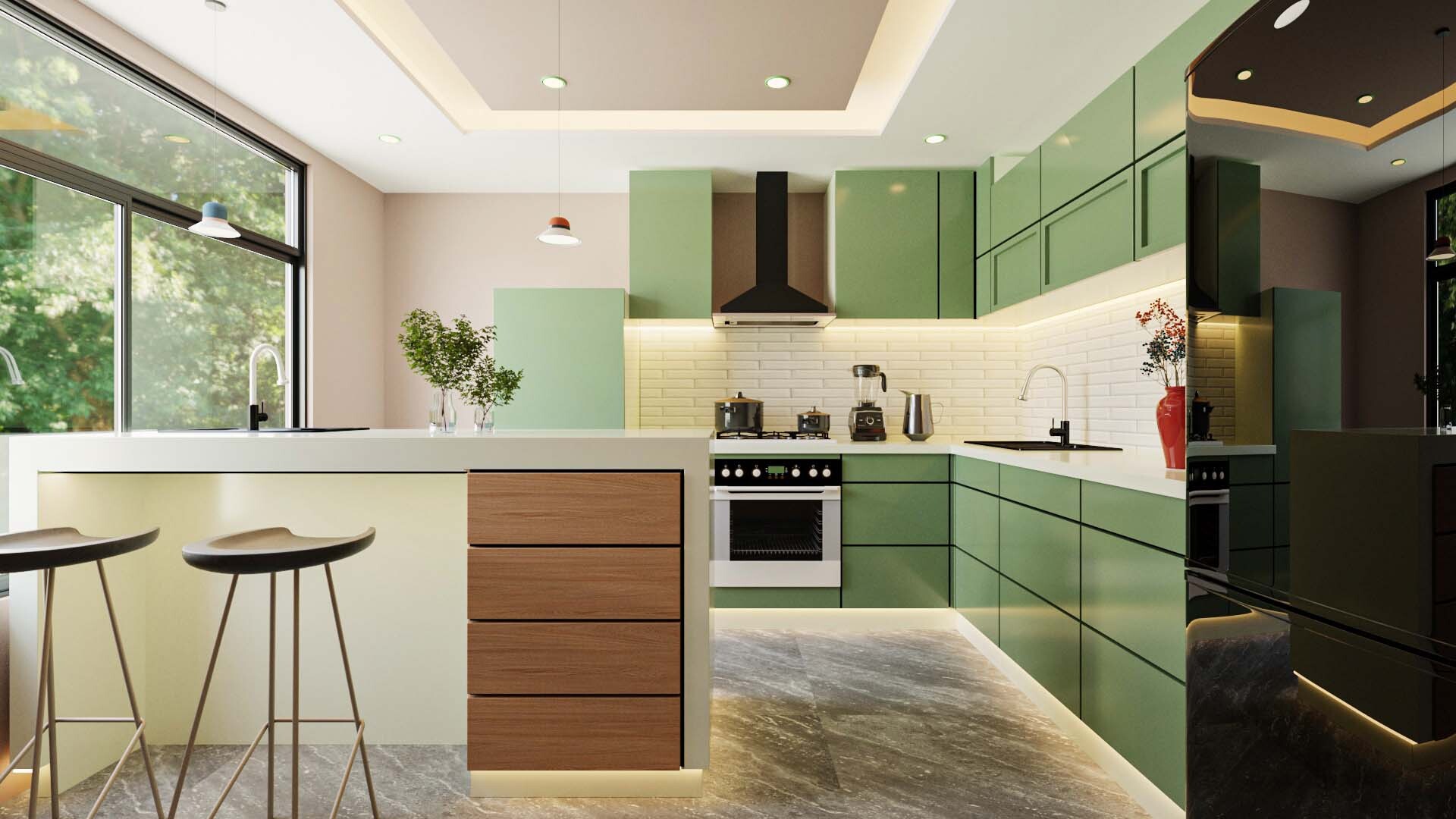 ArtStation - Kitchen Interior Scene