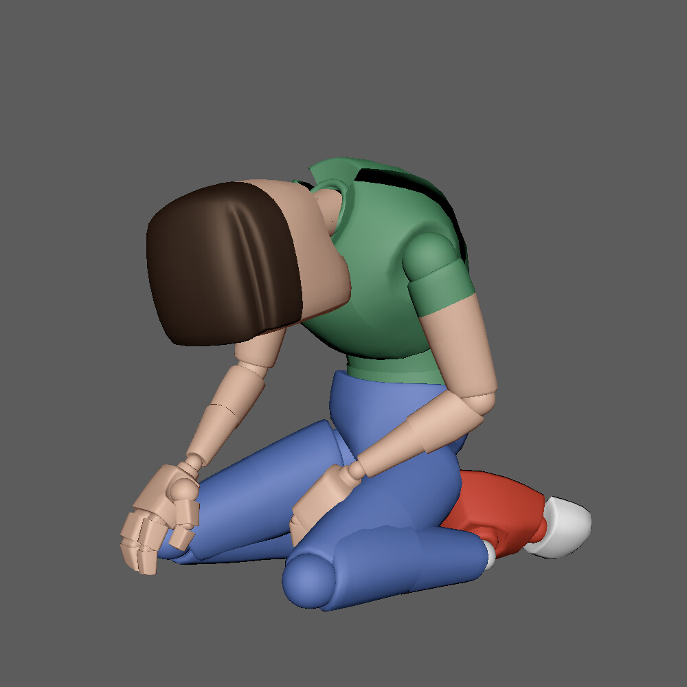 ArtStation - Animation Pose Practice 10