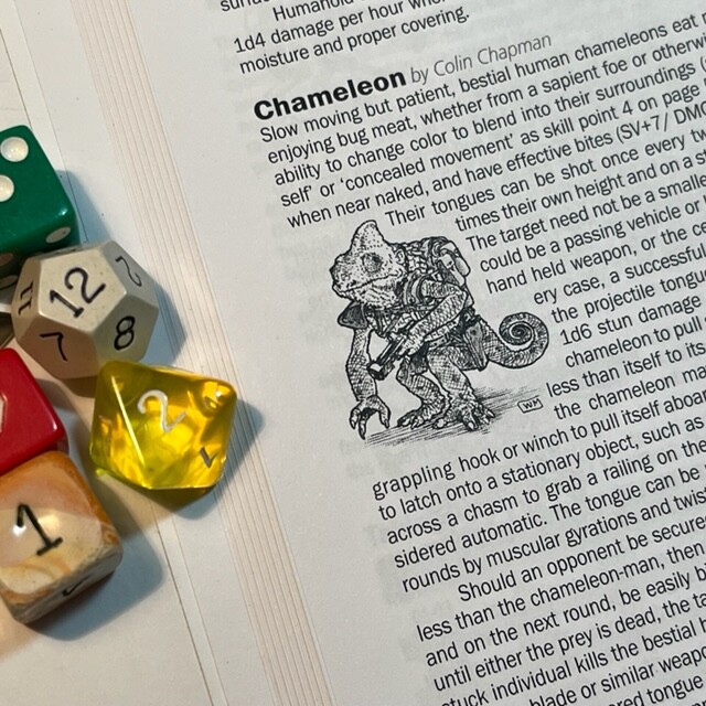 William McAusland - Bestial Human Chameleon