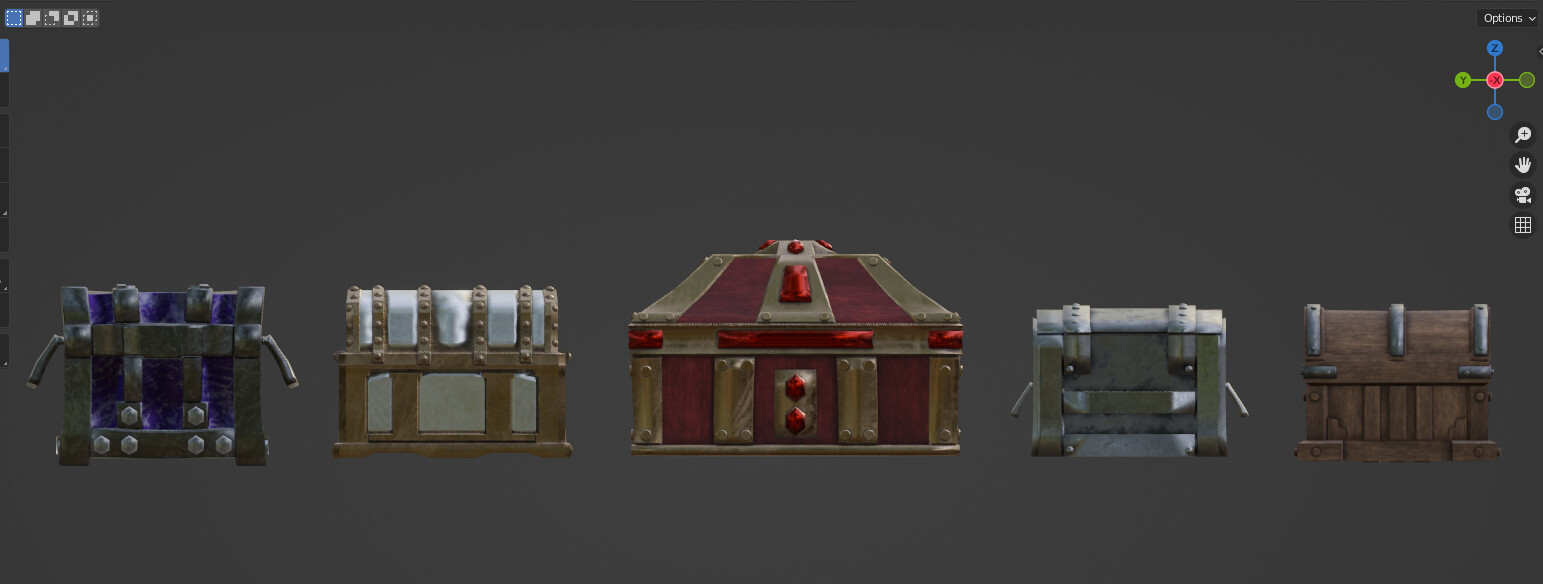 awakee - Fantasy Chests Asset Pack