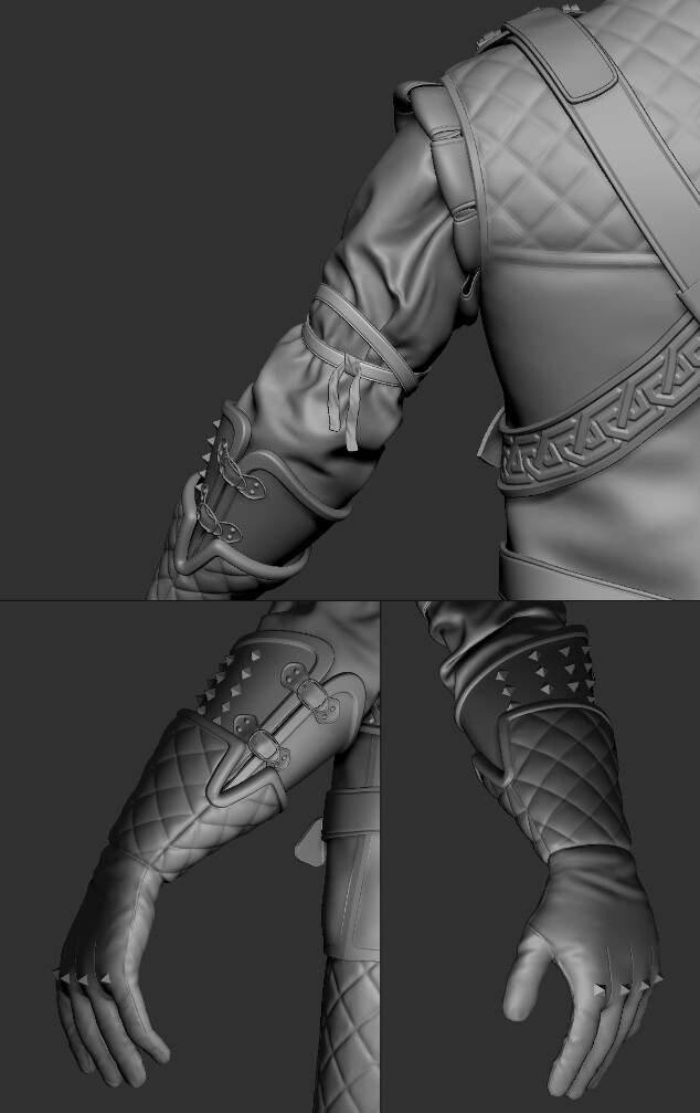 ArtStation - Day 12: The Witcher 3 Manticore Armor Study 🐺⚔️