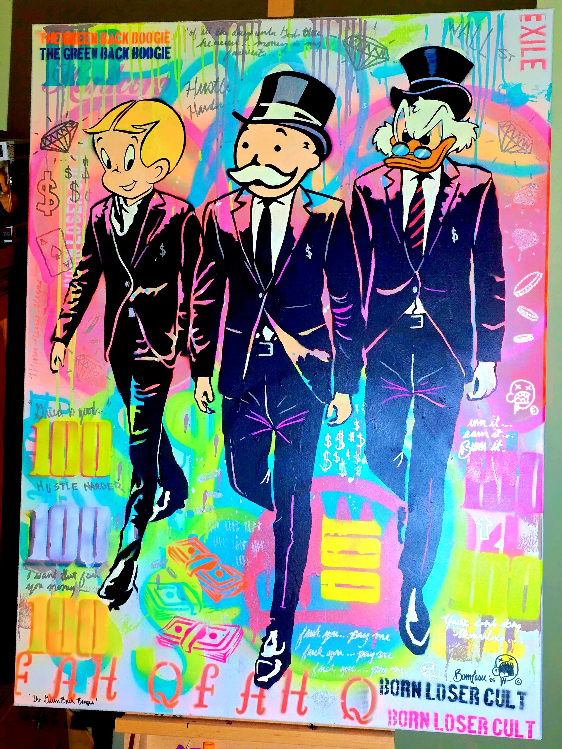 ArtStation - THE GREEN BACK BOOGIE