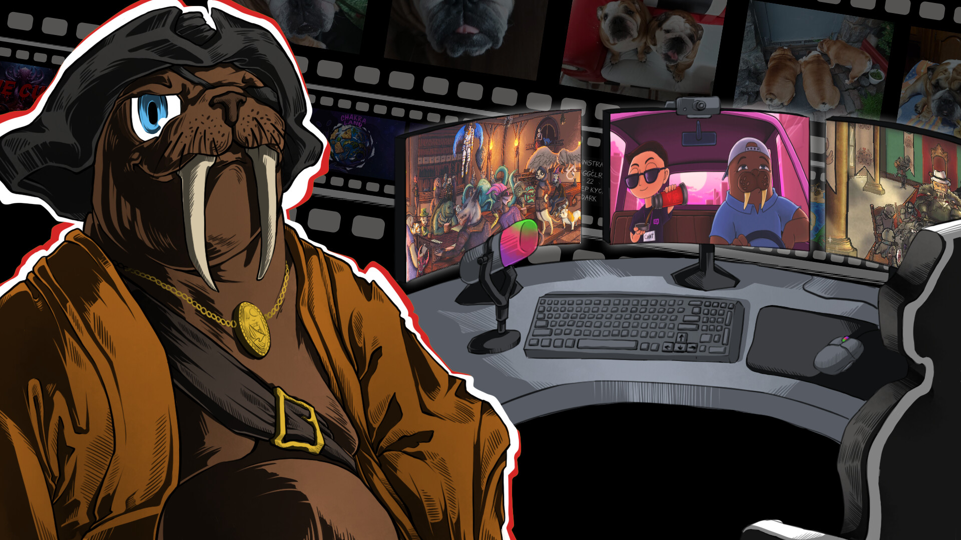 ArtStation - Pirate walrus