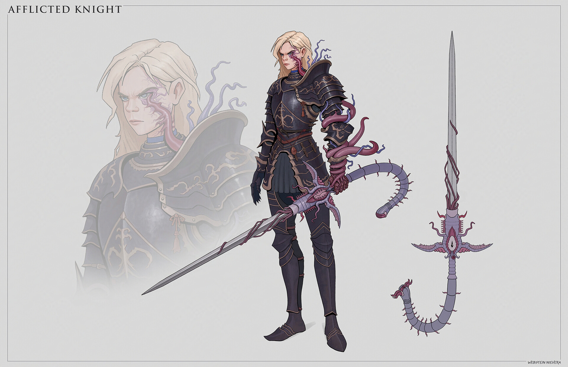 ArtStation - Afflicted Knight