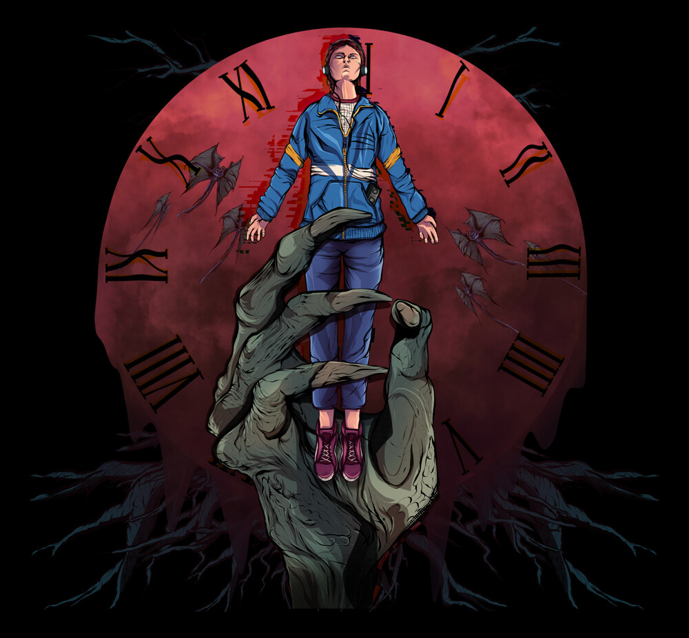 ArtStation - Stranger Things - Max Mayfield Levitate with Vecna Hand