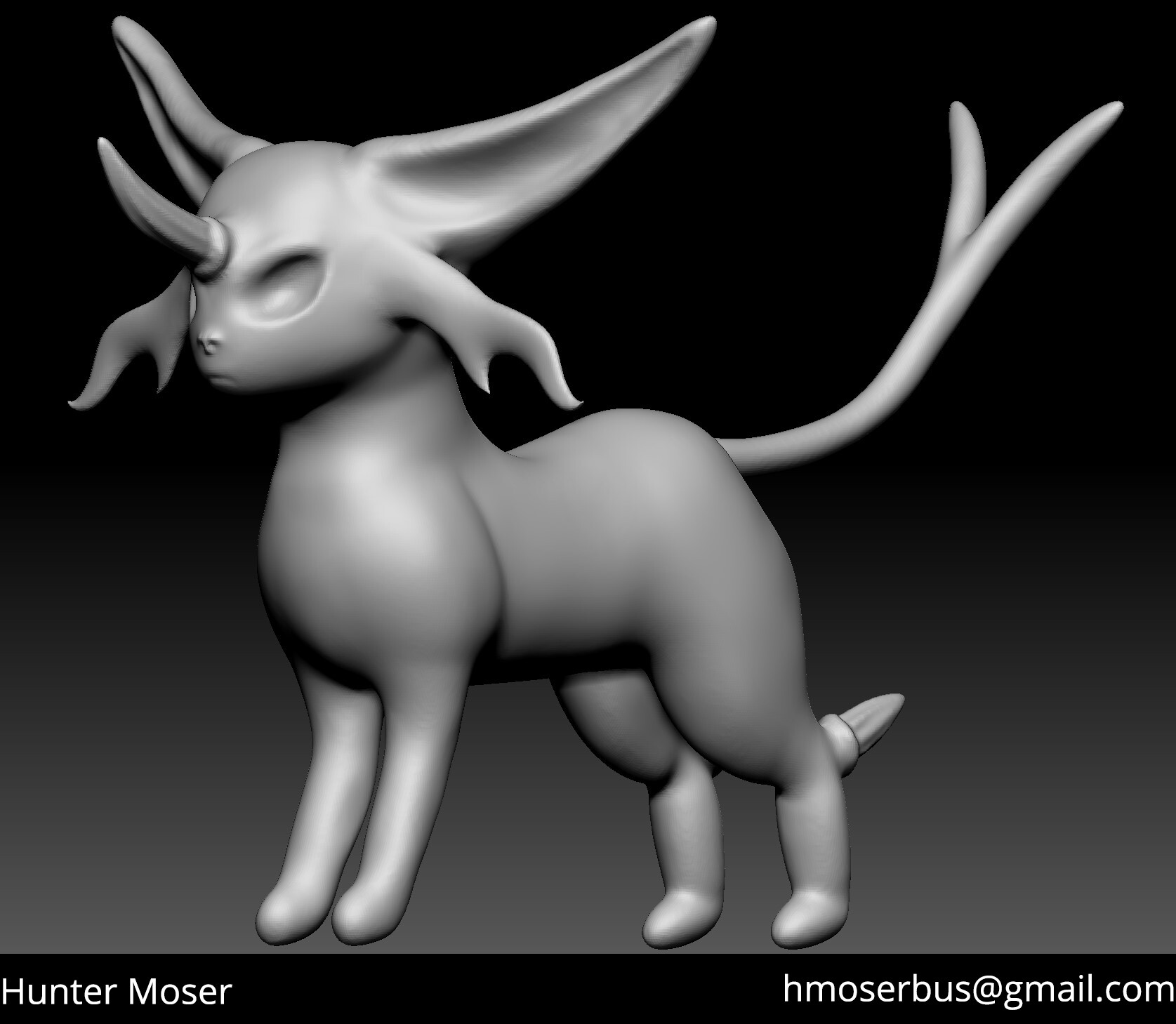 ArtStation - 3D Espeon