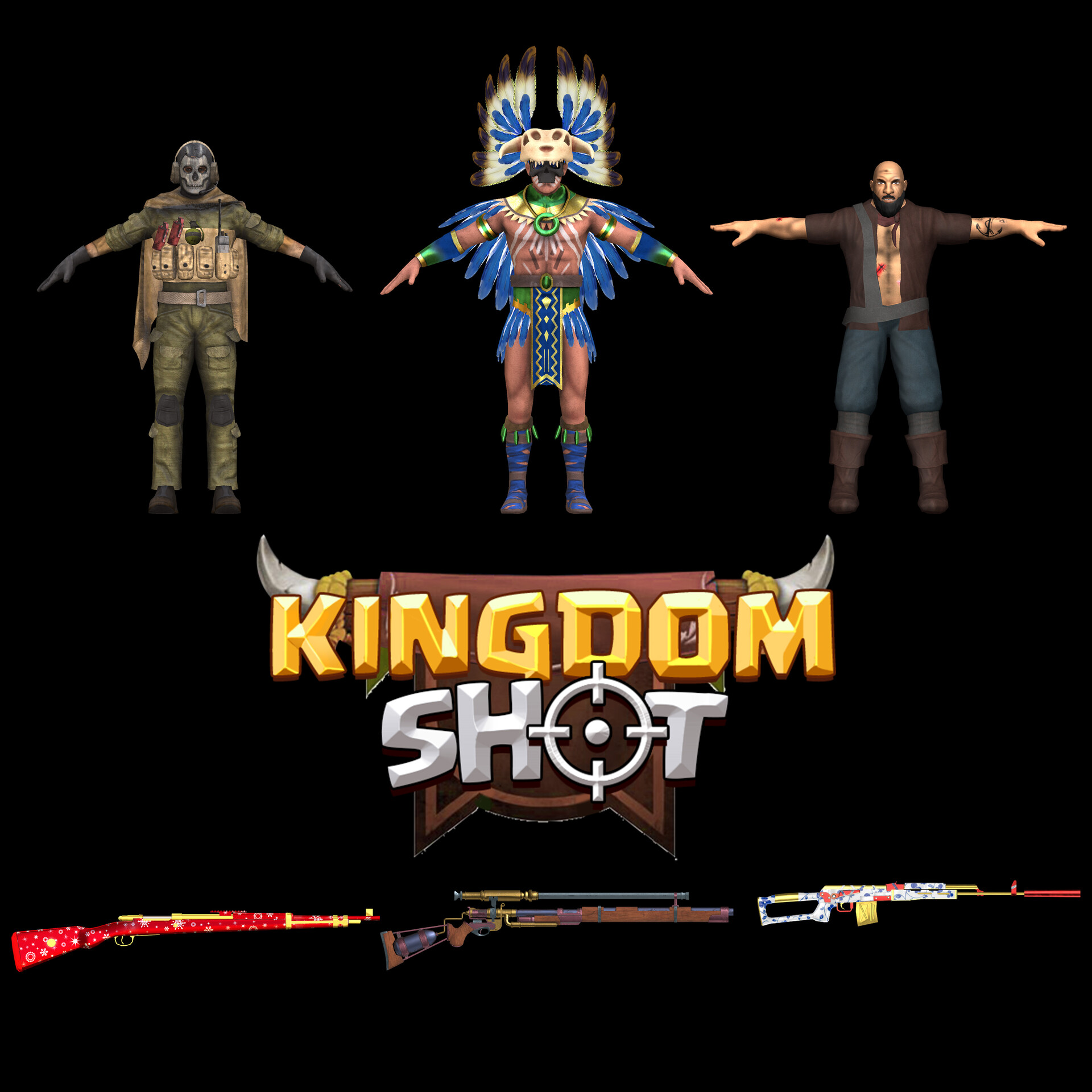 ArtStation - Some Model for Kingdom Shot 2023 (Realistic Casual Game ...