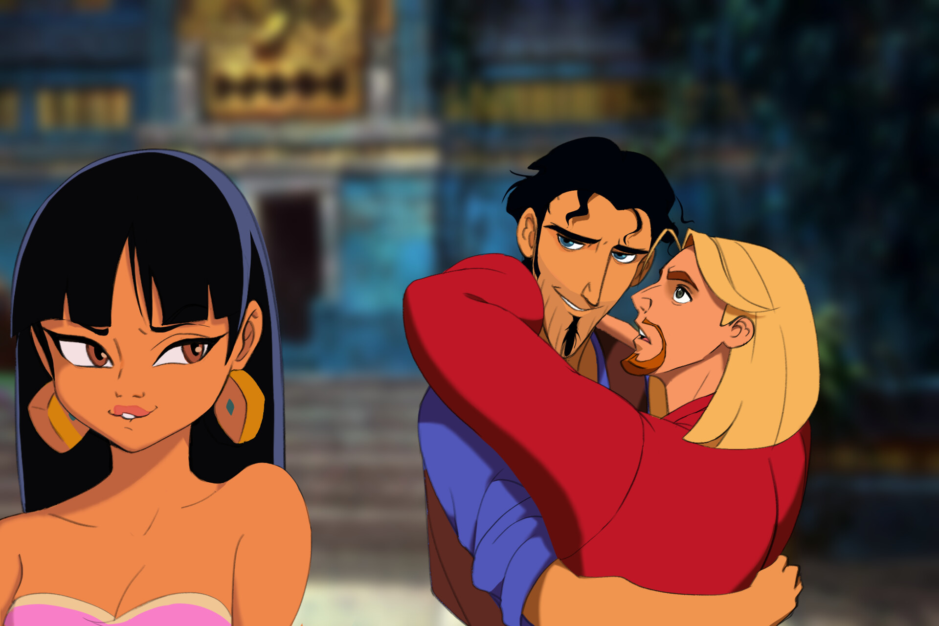 ArtStation - Part 2: Distracted Tulio to Chel xD