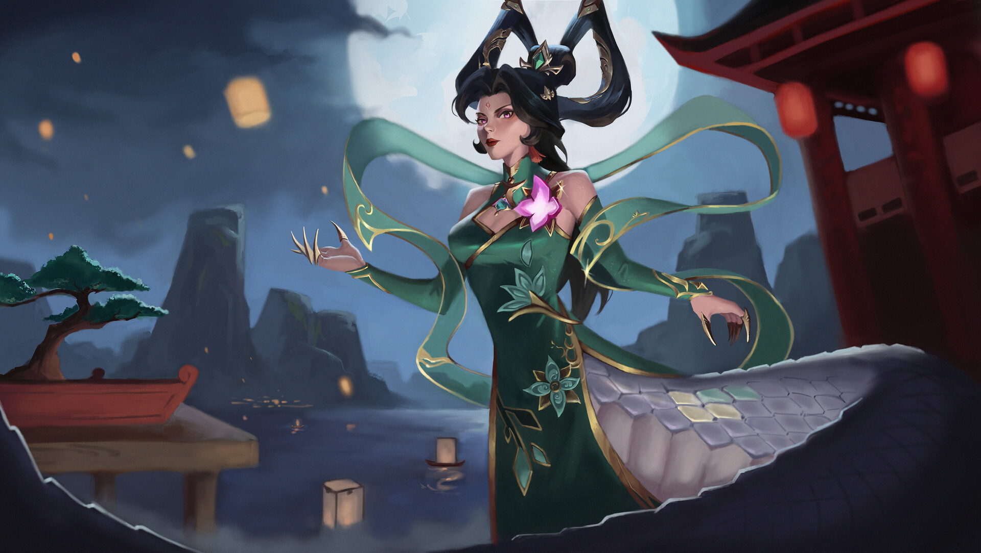 ArtStation - Mythmaker Cassiopeia fan splashart