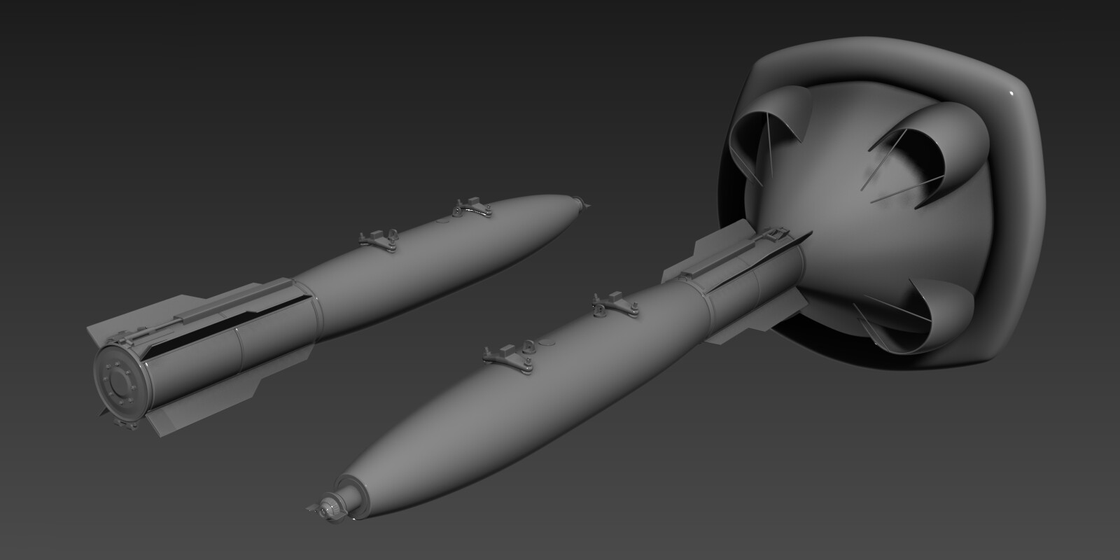 Yano Lenard - Mk 82 bomb variants and GBU-12 bomb
