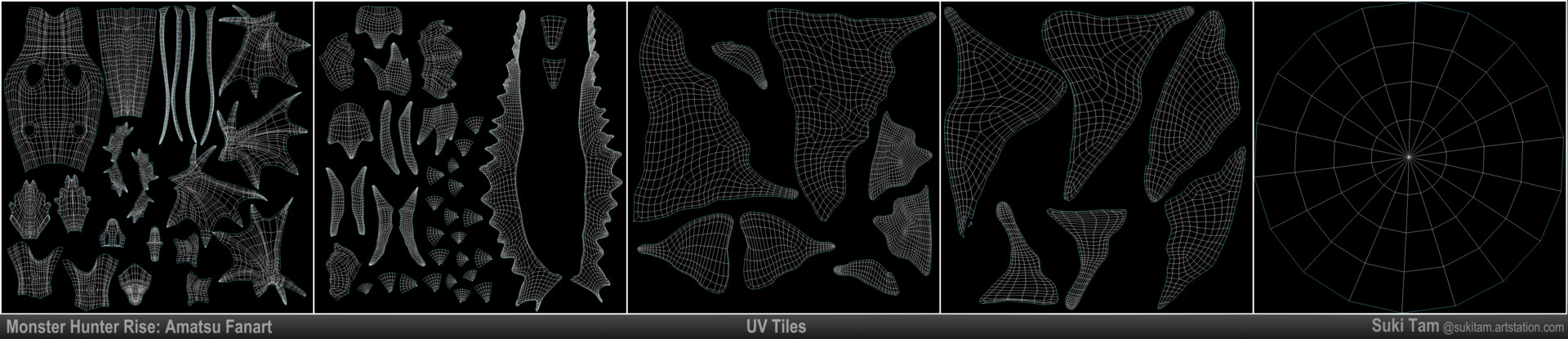 Suki Tam - Monster Hunter Rise: Amatsu Fan Art