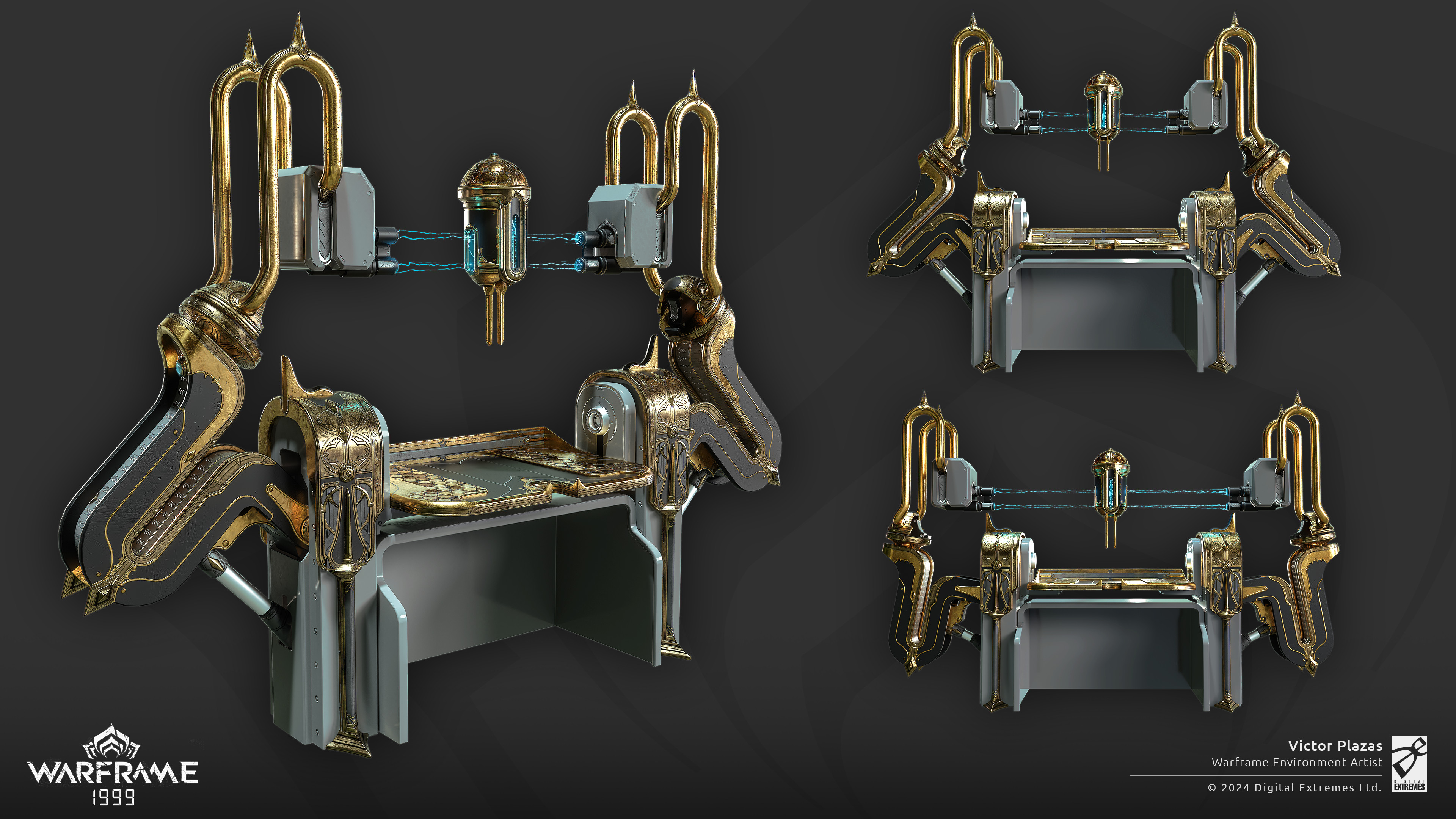 Digital Extremes Warframe: 1999 Art Blast - ArtStation Magazine