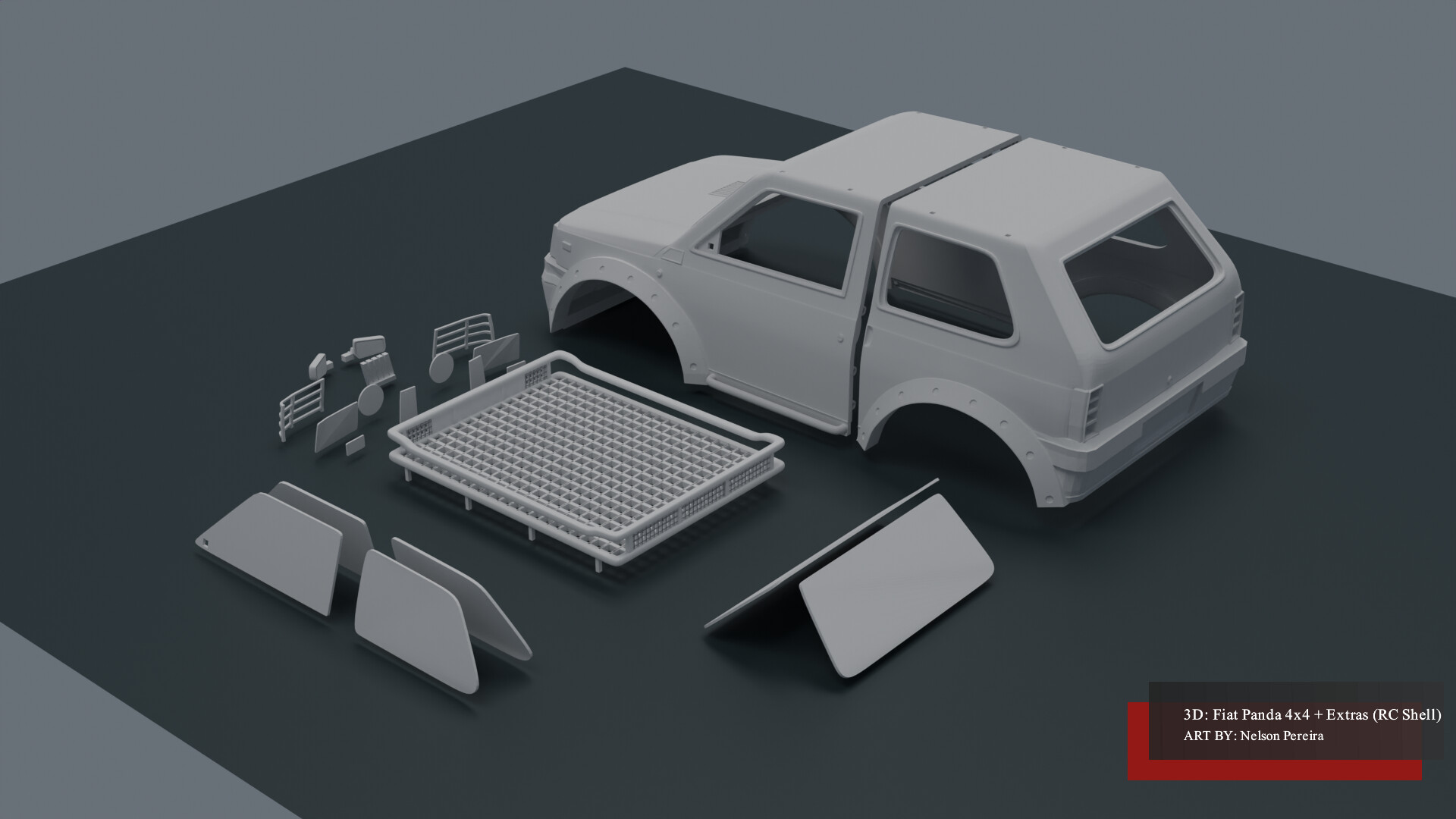 Nelson Pereira - Fiat Panda 4x4 - RC Shell