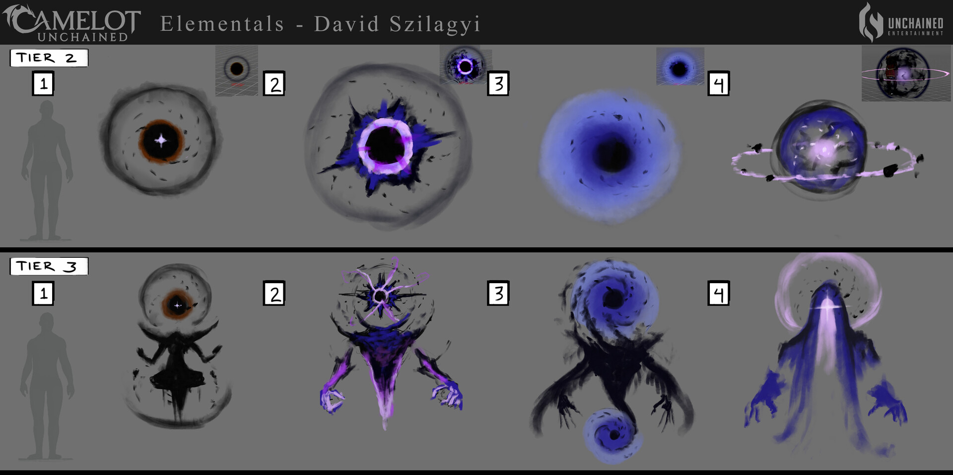 David Szilagyi - Camelot Unchained - Elemental Exploration Concepts