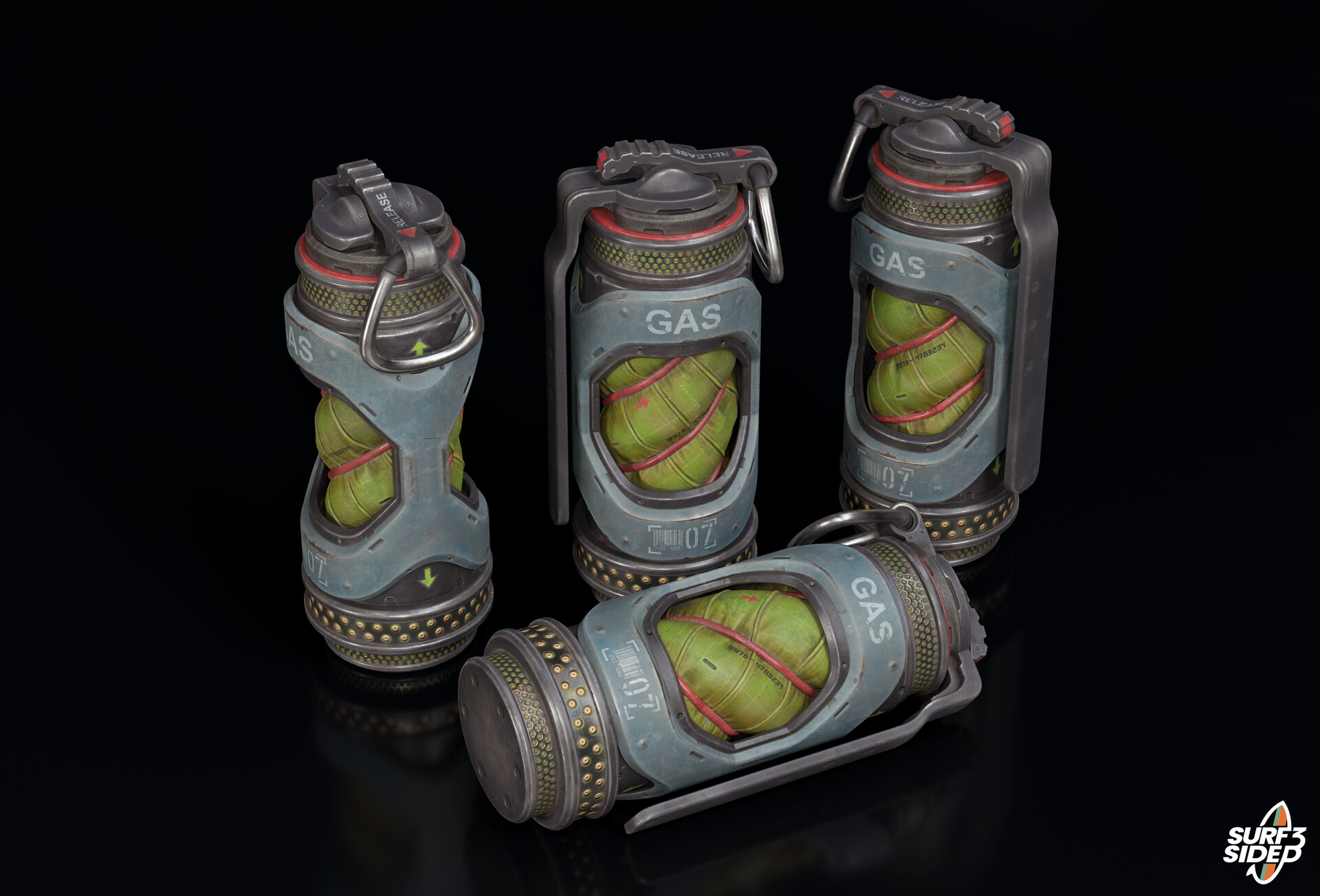 SURFSIDE 3D - Sci-fi Grenades