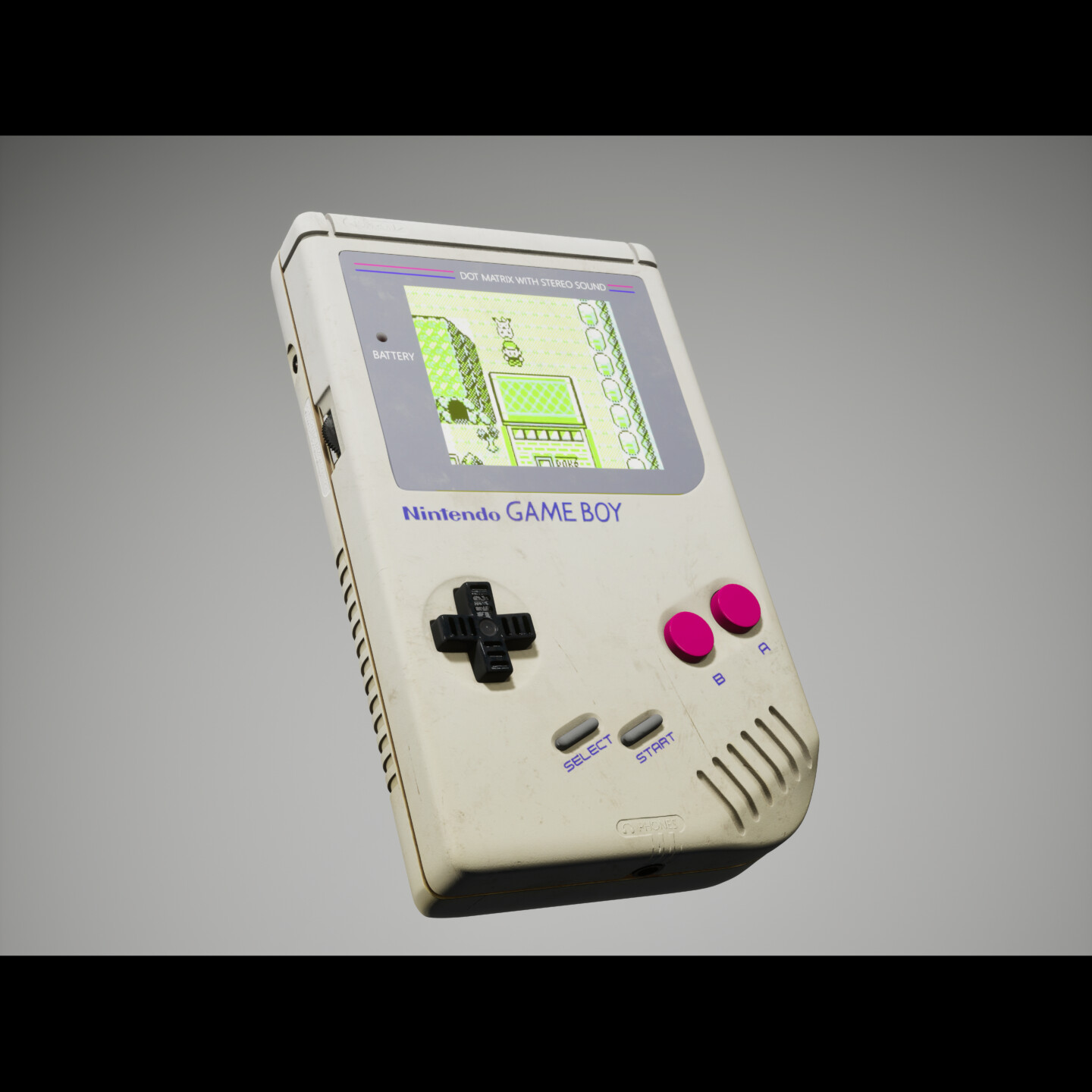 ArtStation - Gameboy (DMG-01)
