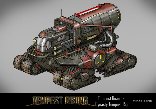 ArtStation - Tempest Rising - Tempest Rig